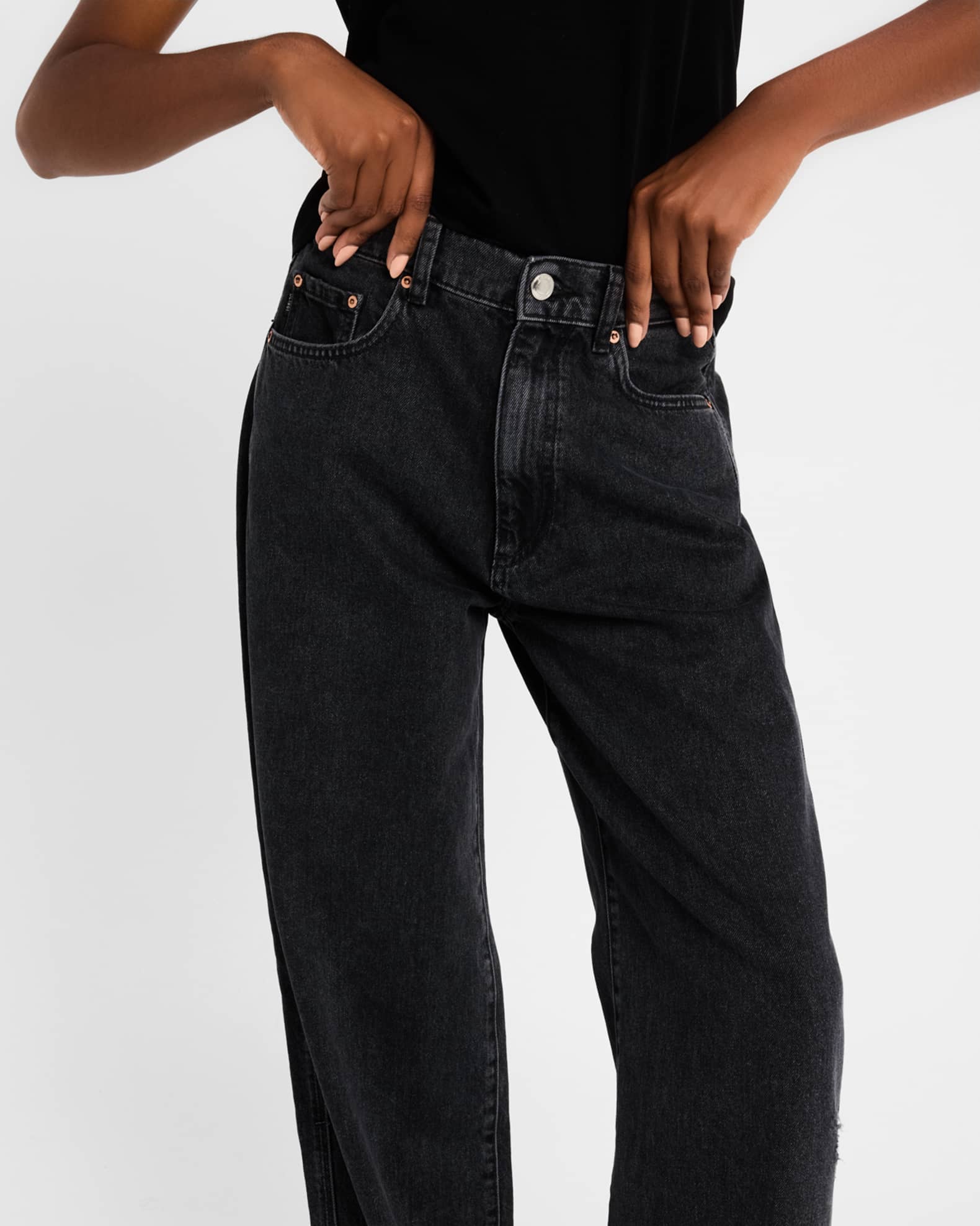 DL1961 Taylor Ultra High-Rise Barrel Jeans | Neiman Marcus