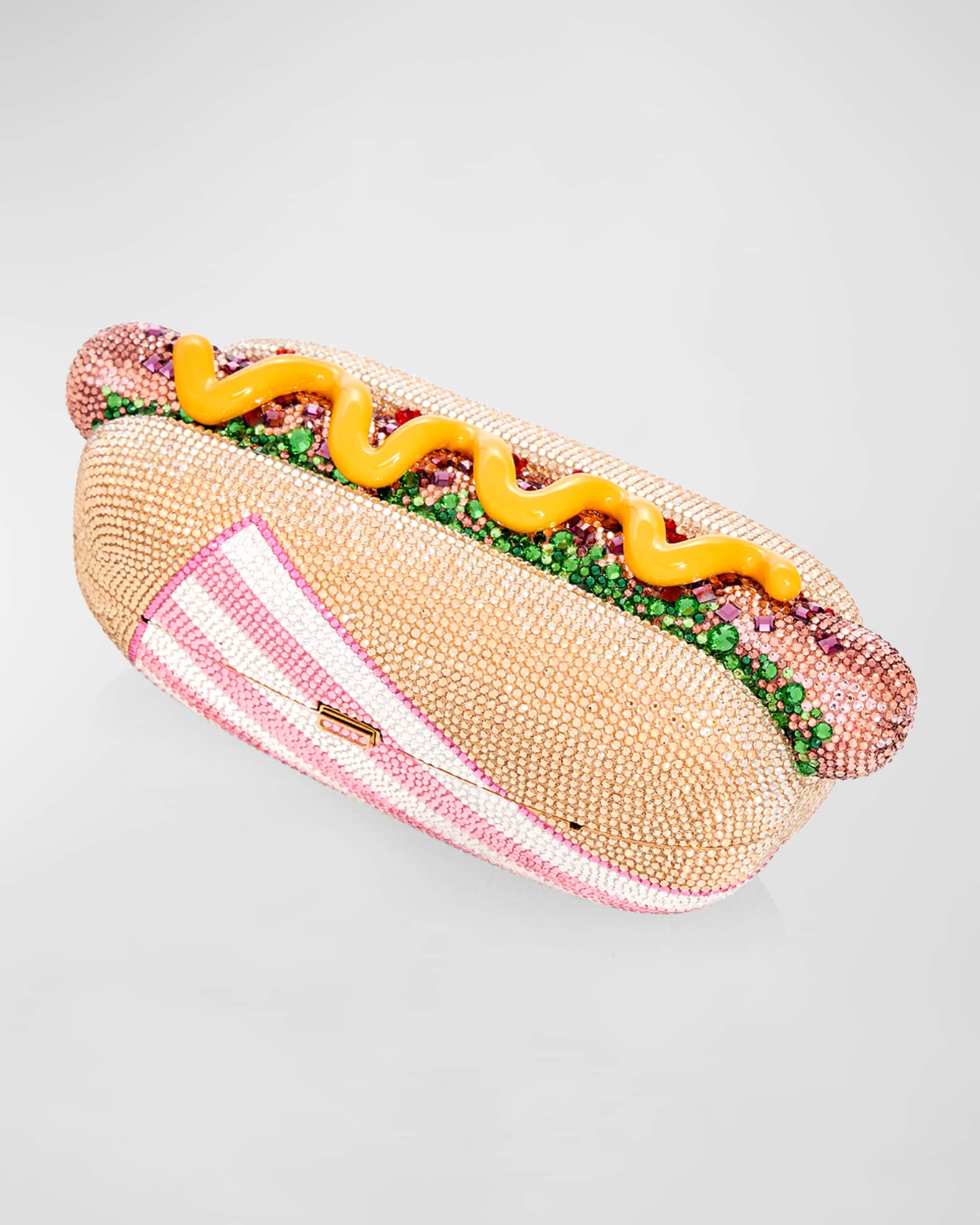 Judith Leiber Couture Hot Dog Crystal Minaudiere | Neiman Marcus