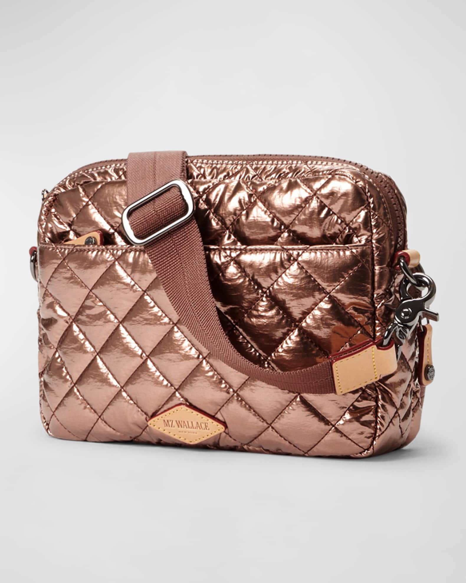 MZ WALLACE Metro Small Quilted Camera Crossbody Bag | Neiman Marcus