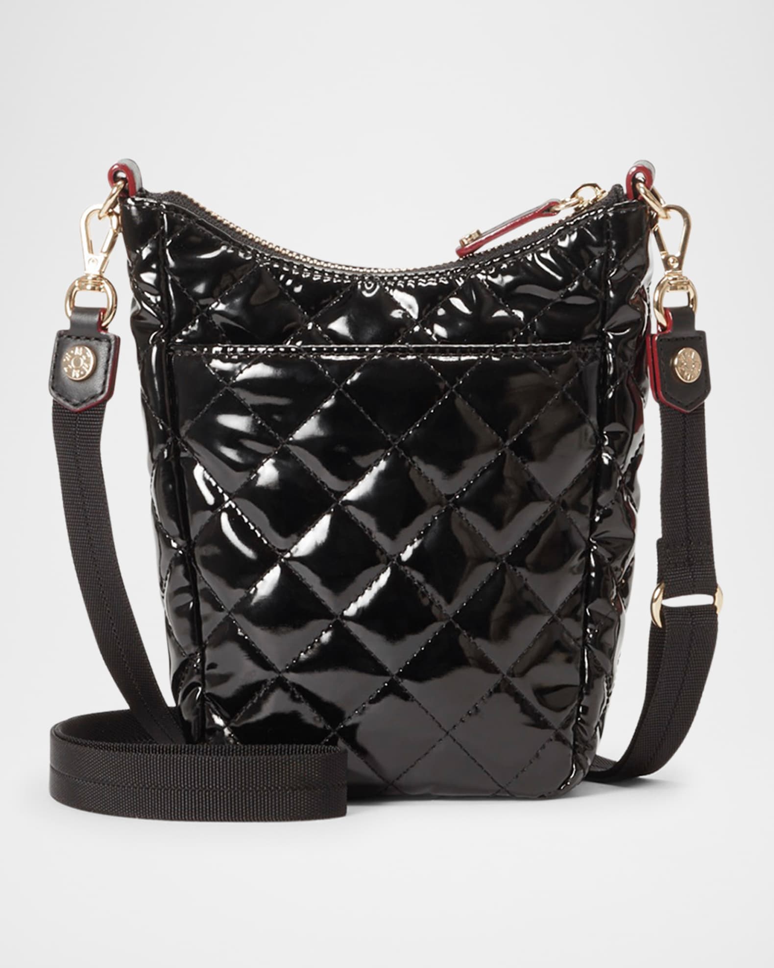 Mz Wallace Crosby Go Quilted Patent Crossbody Bag Neiman Marcus