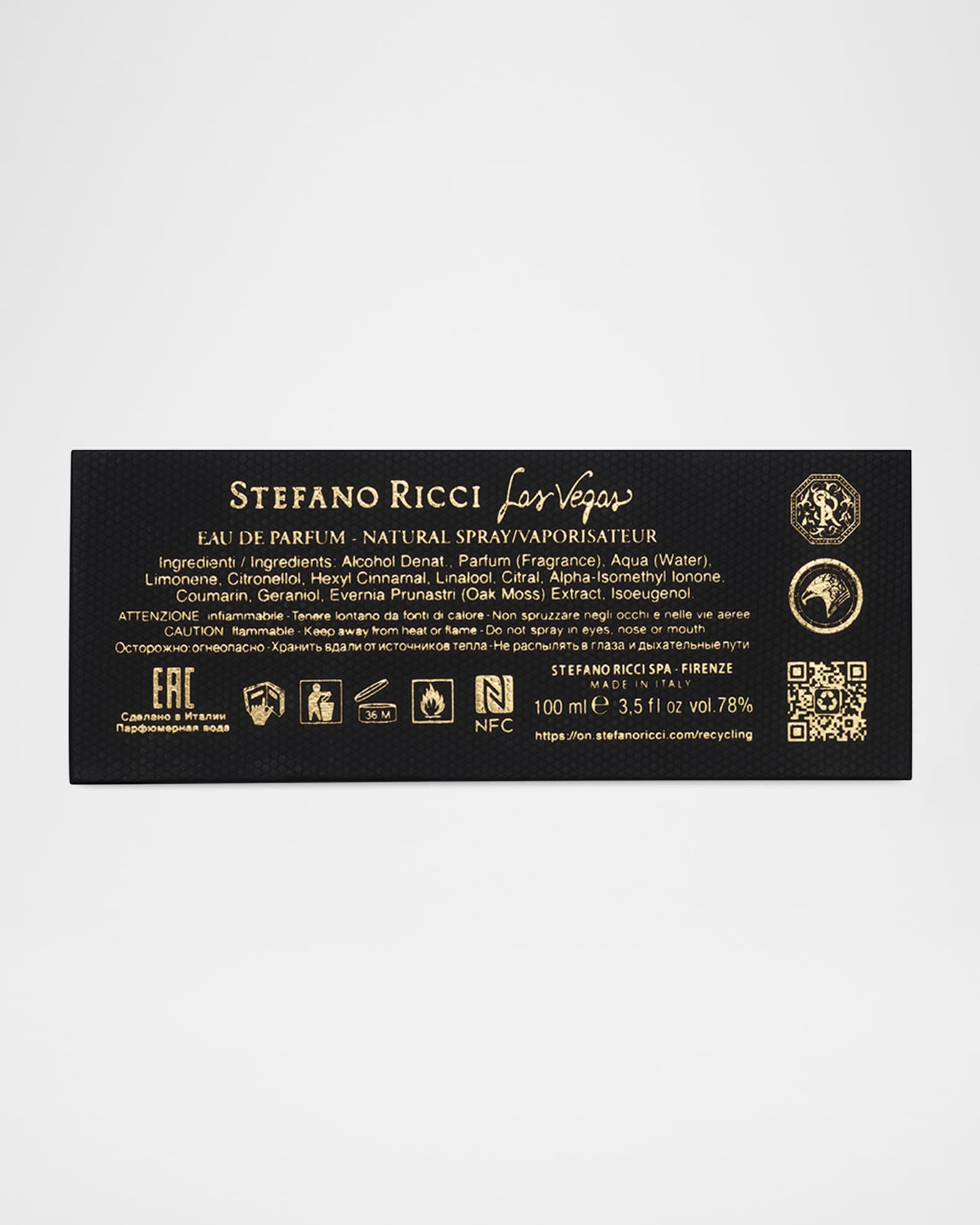 Stefano Ricci Stefano Ricci Las Vegas Eau De Parfum, 3.4 oz. | Neiman ...