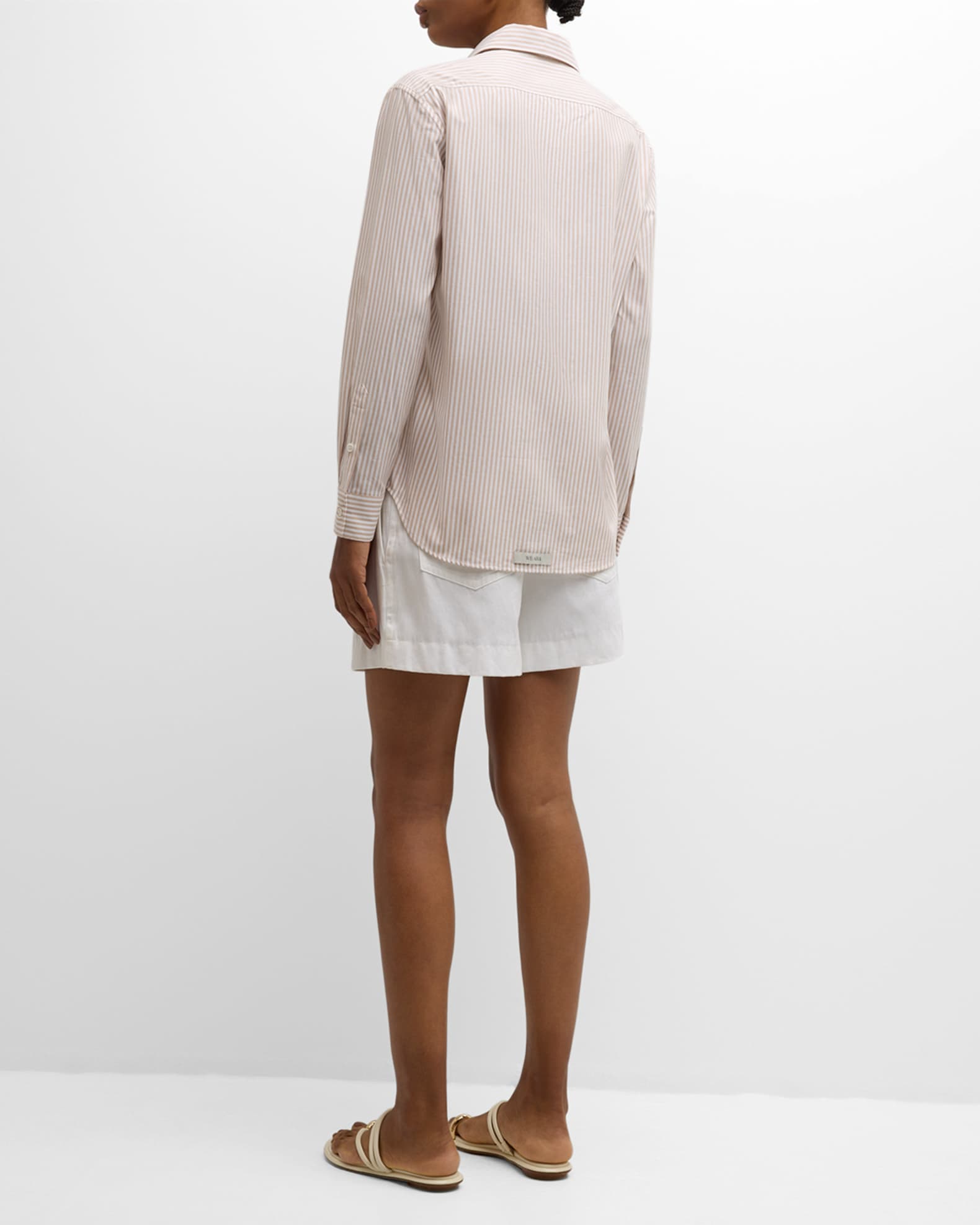 WE-AR4 Inside Out Stripe Shirt | Neiman Marcus