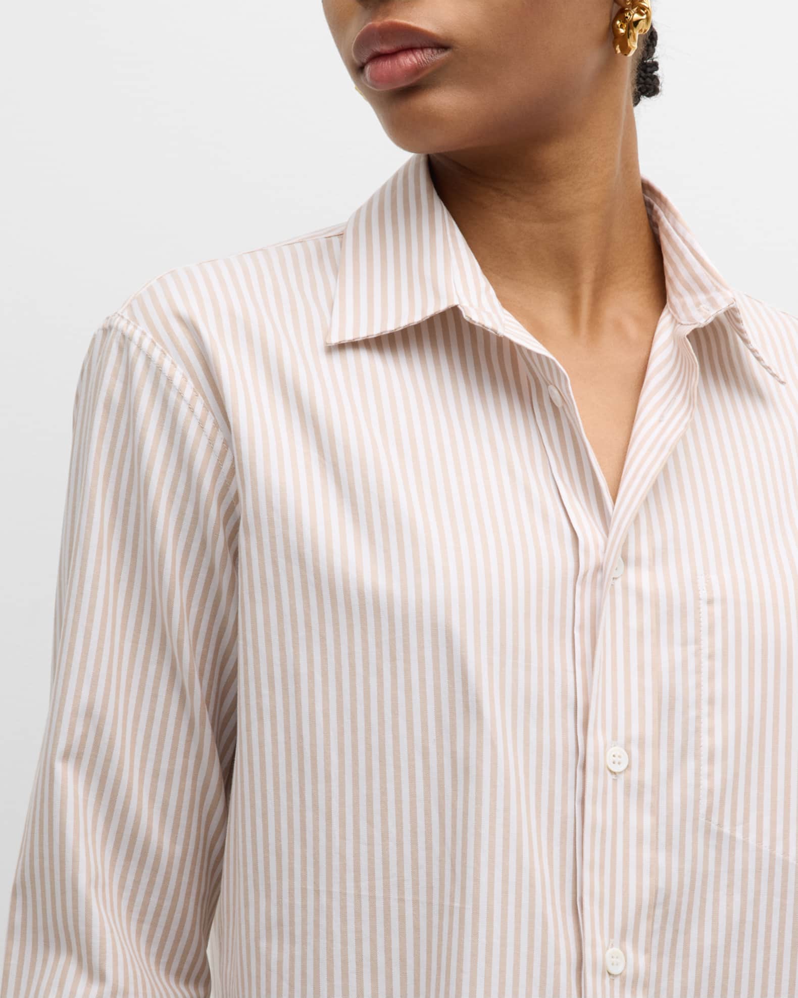 WE-AR4 Inside Out Stripe Shirt | Neiman Marcus