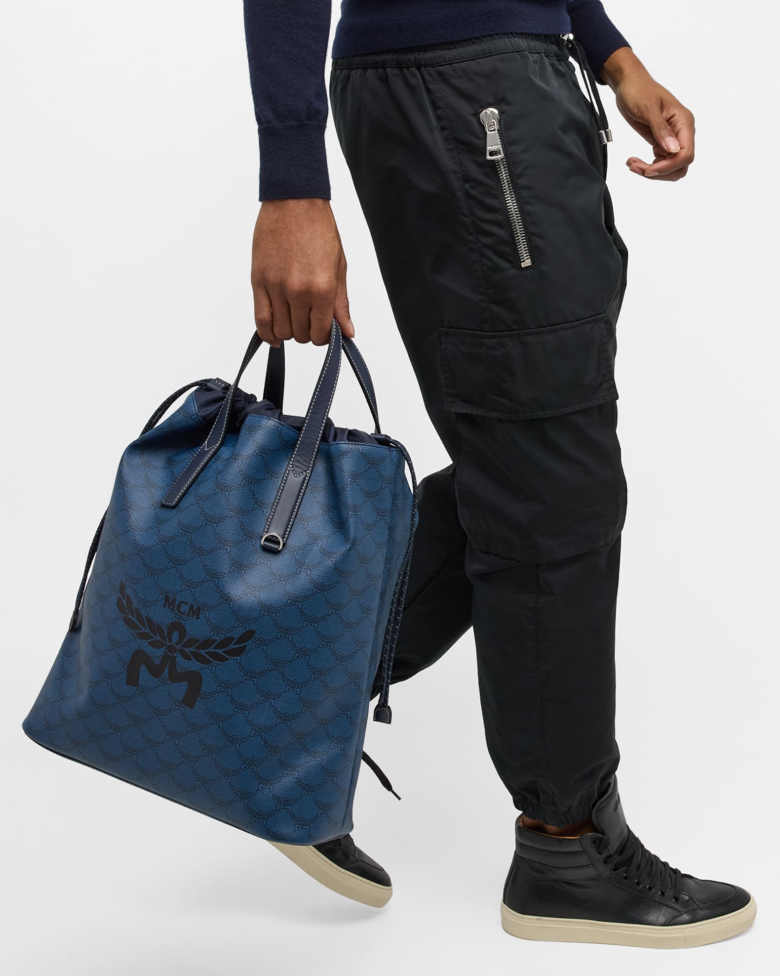 MCM Men's Himmel Lauretos Backpack | Neiman Marcus