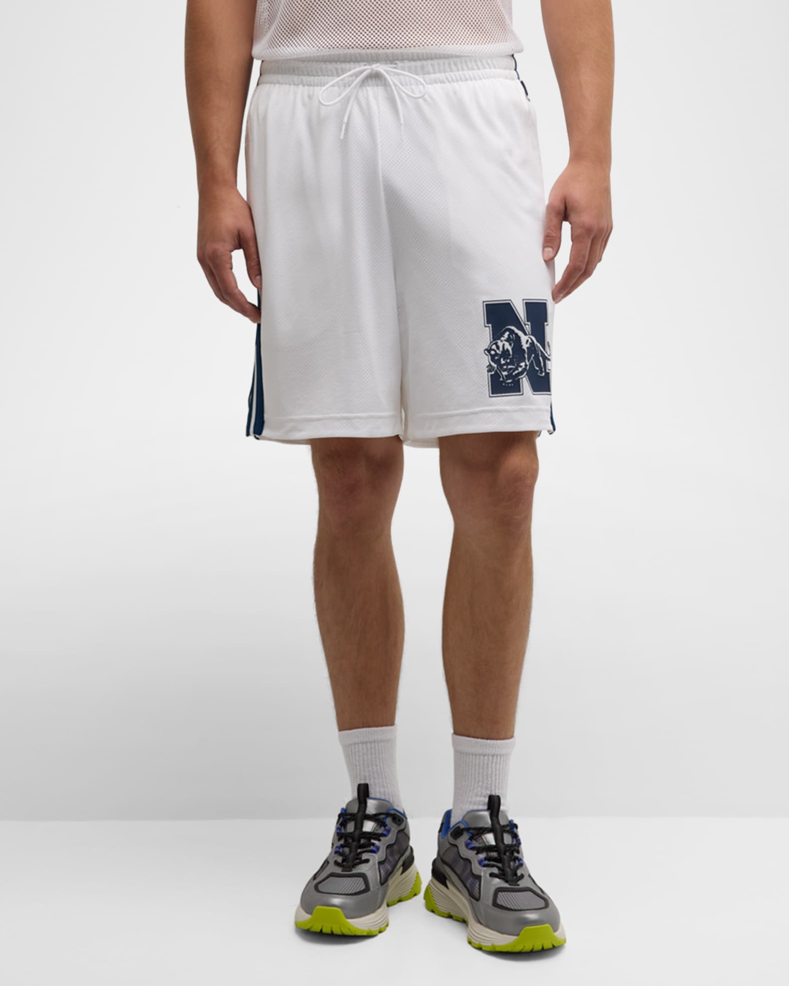 Puma x Noah Men's Lacrosse Shorts | Neiman Marcus