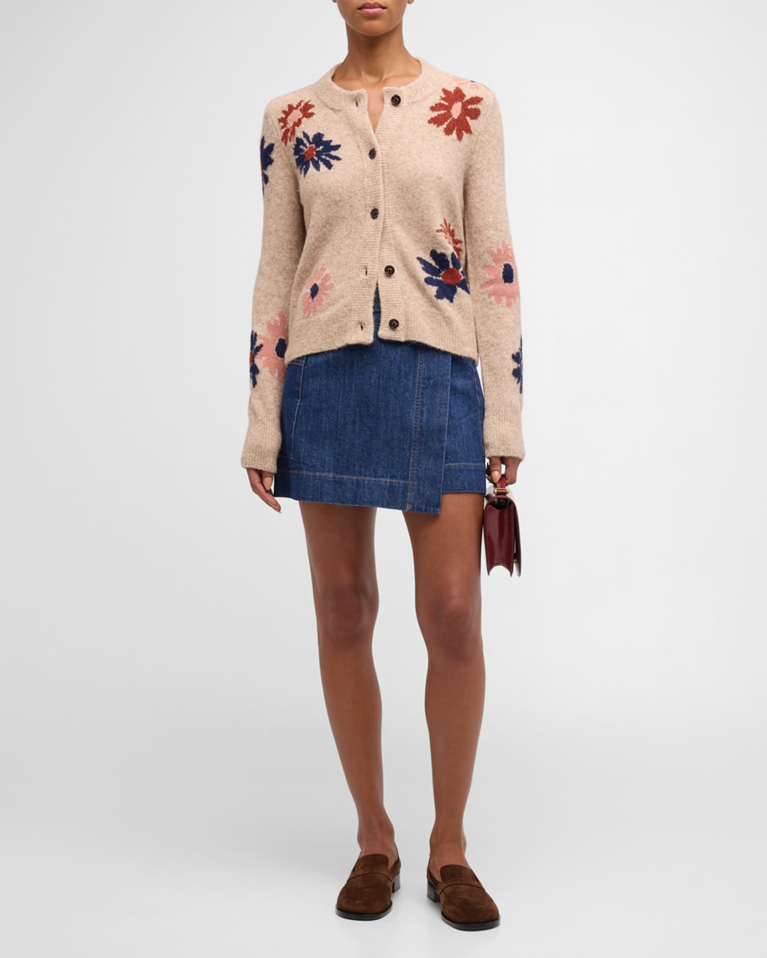 Rails Millie Floral Cardigan | Neiman Marcus