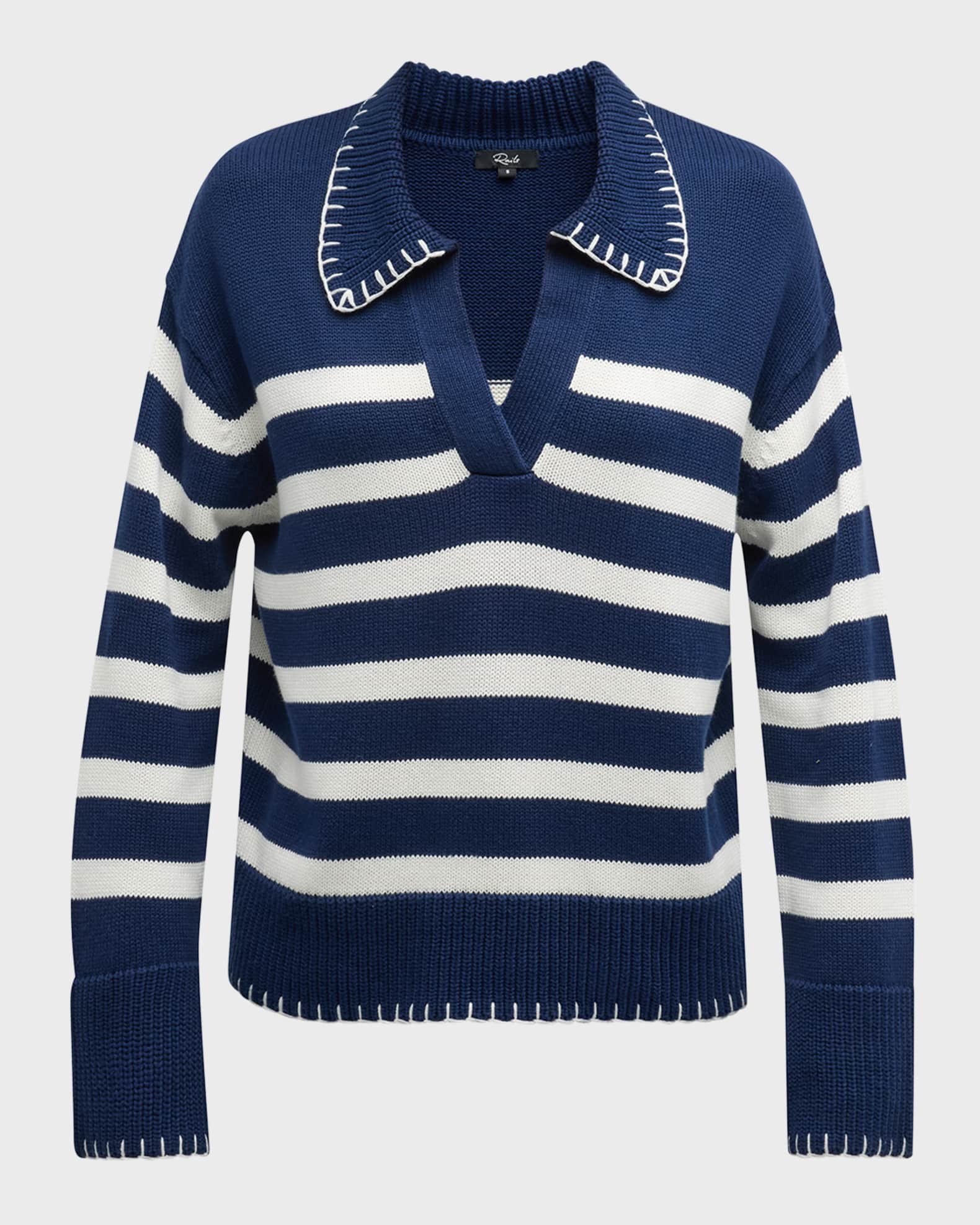 Rails Athena Striped Wool Cashmere Sweater | Neiman Marcus