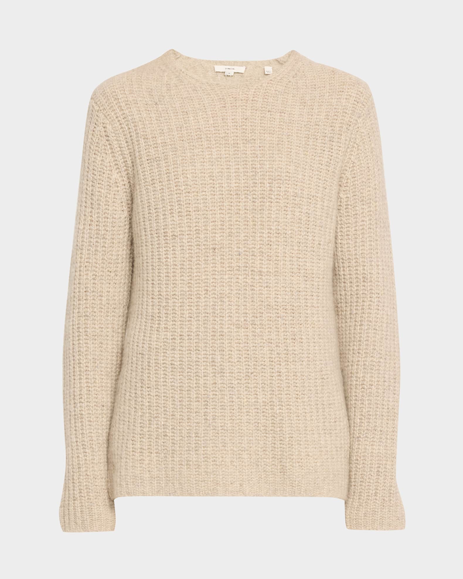 Vince Donegal Ribbed Cashmere Sweater | Neiman Marcus