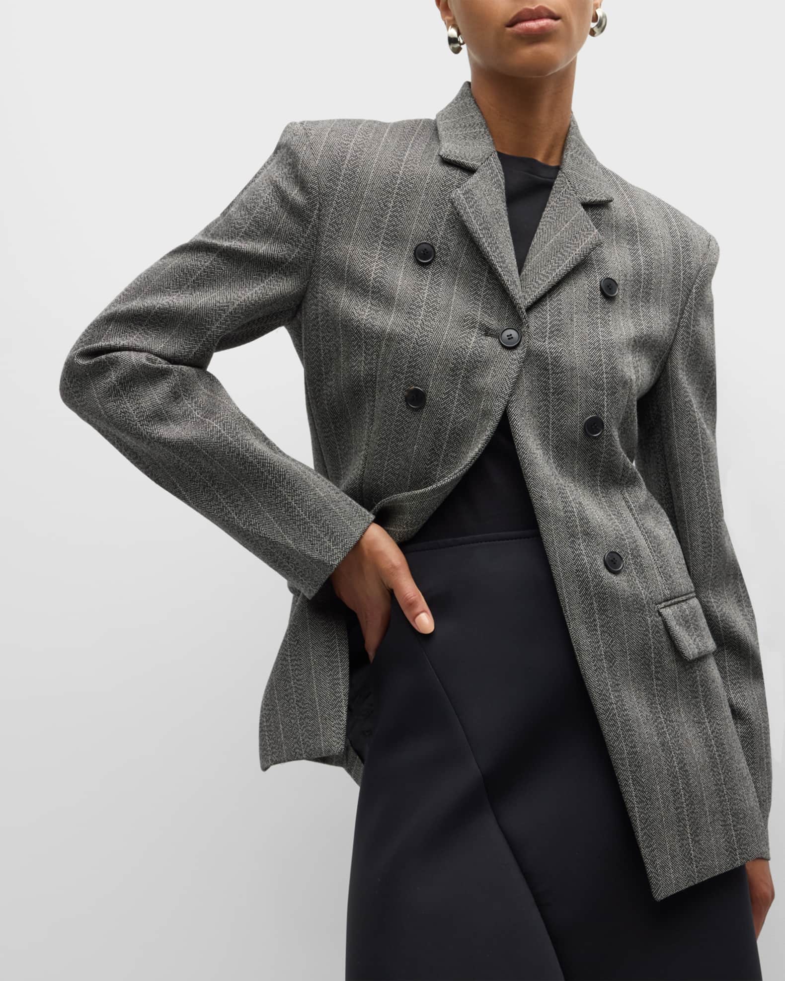RECTO Buddie Virgin Wool Tailored Jacket | Neiman Marcus
