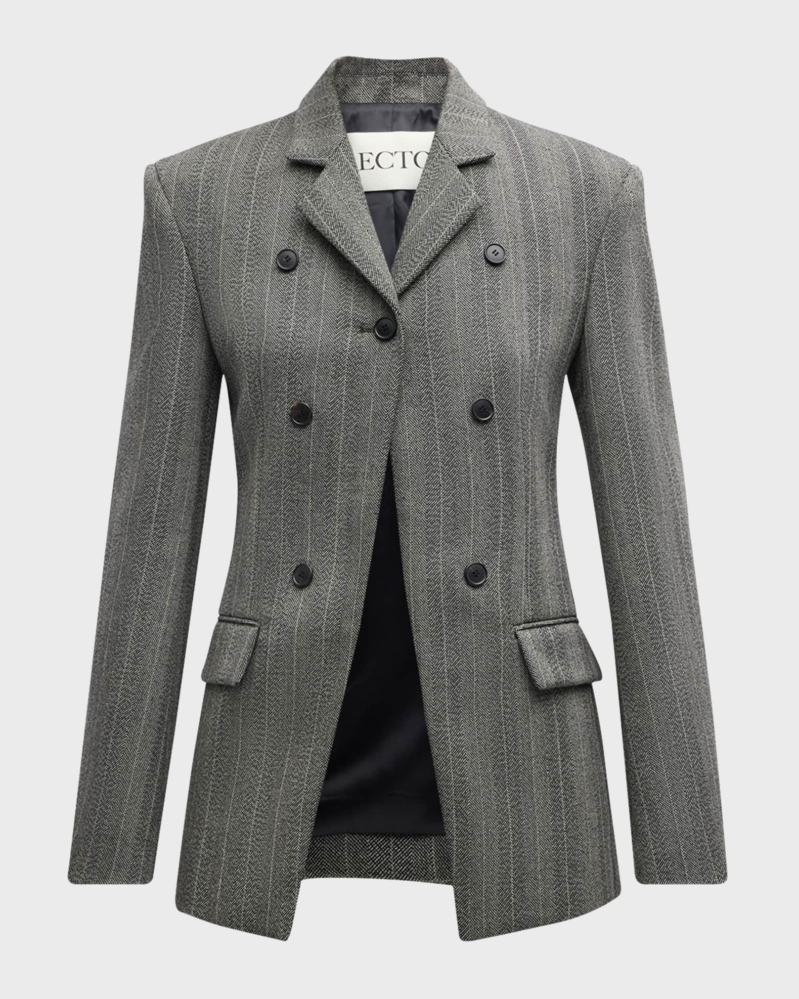 RECTO Buddie Virgin Wool Tailored Jacket | Neiman Marcus