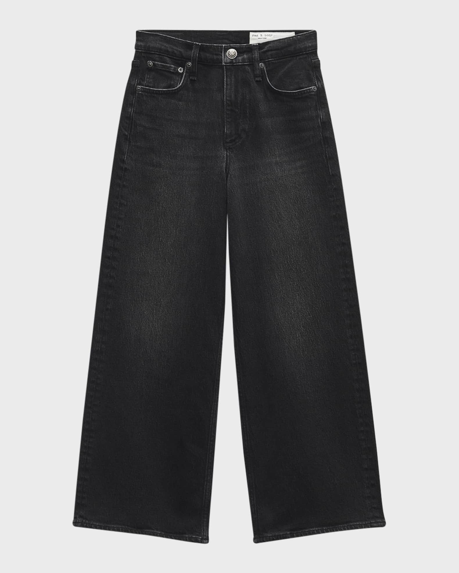 Rag & Bone Andi Ankle Wide-Leg Jeans | Neiman Marcus
