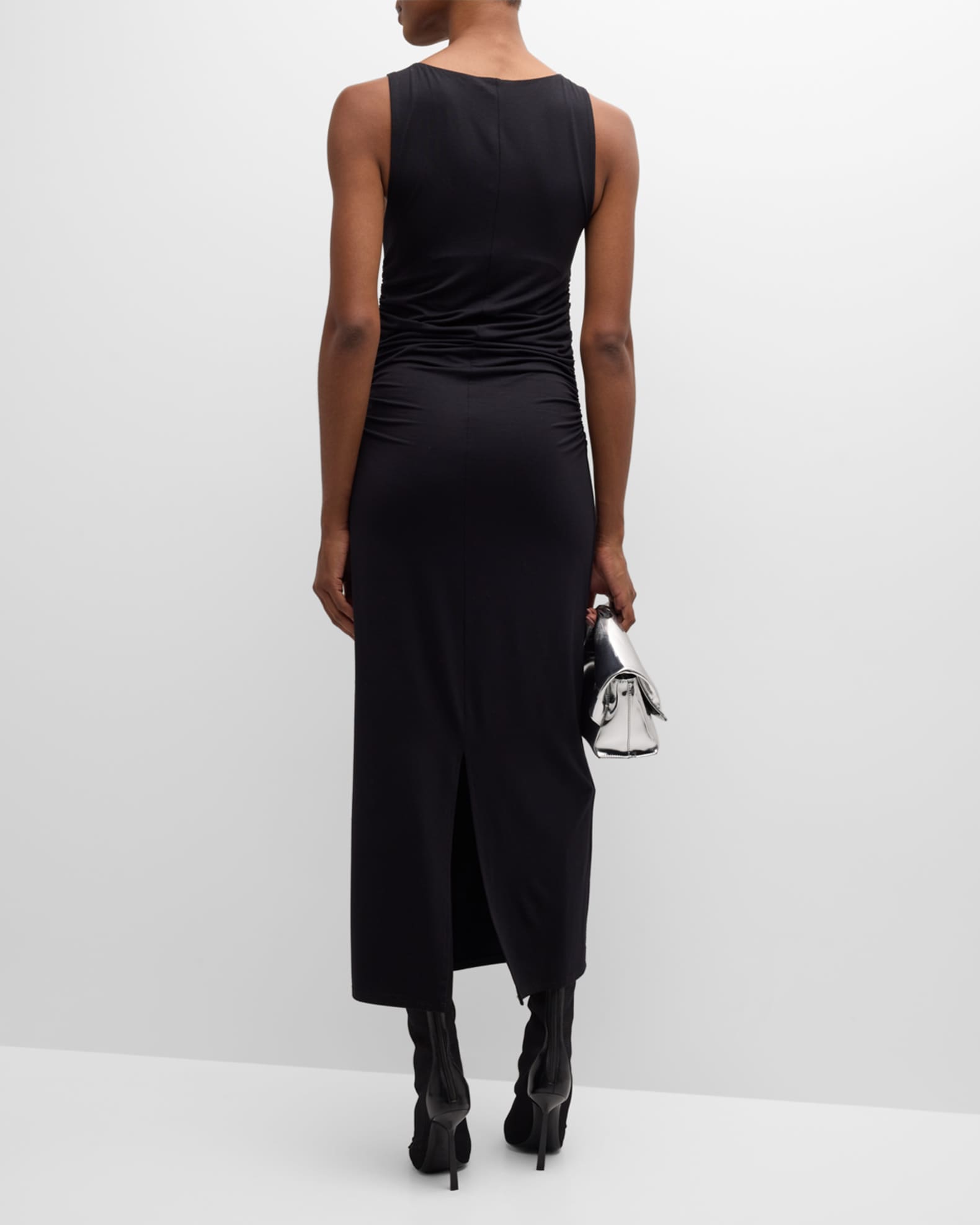 Rag & Bone Luca Shirred Midi Dress | Neiman Marcus
