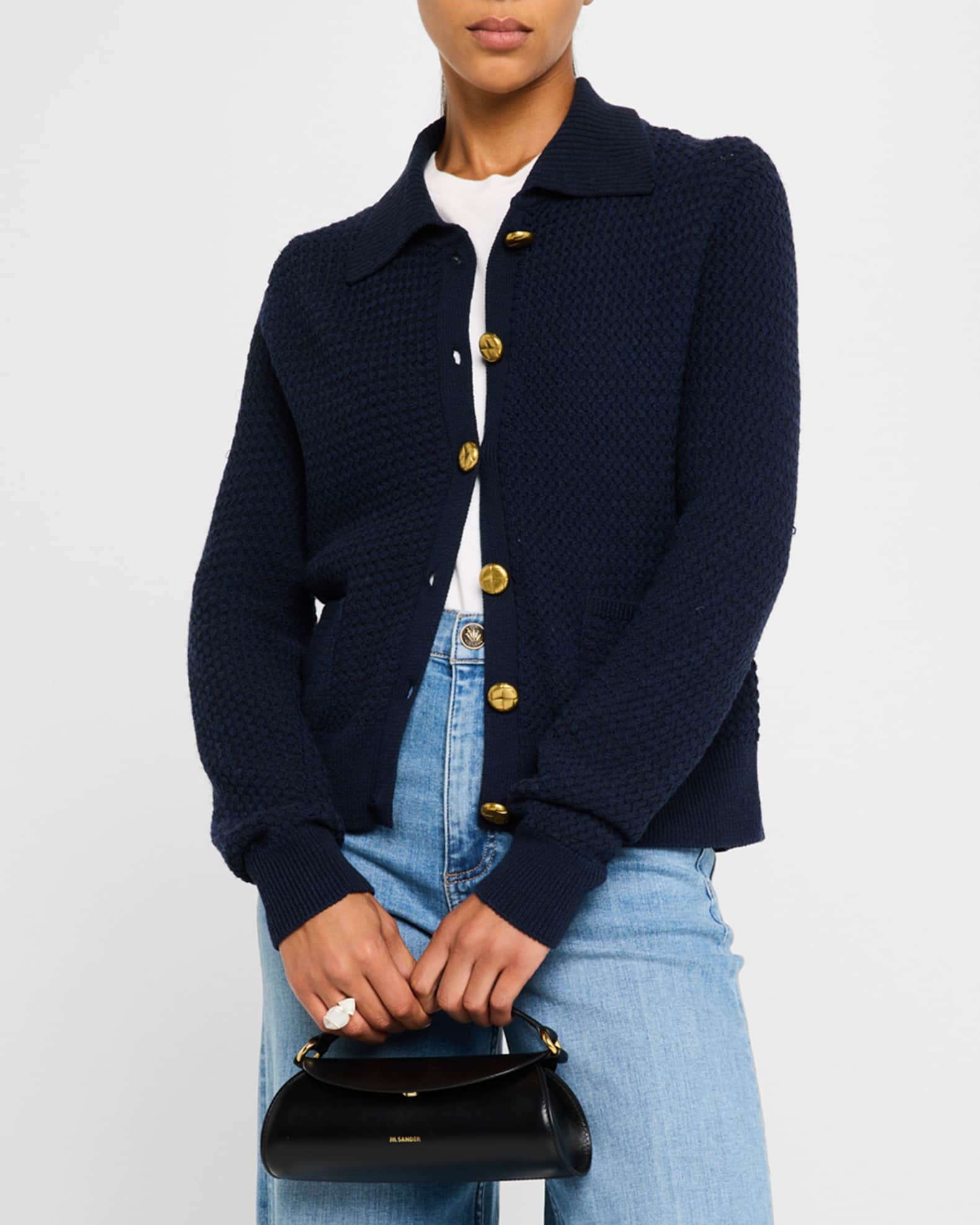 Rag & Bone Jax Collared Cardigan | Neiman Marcus