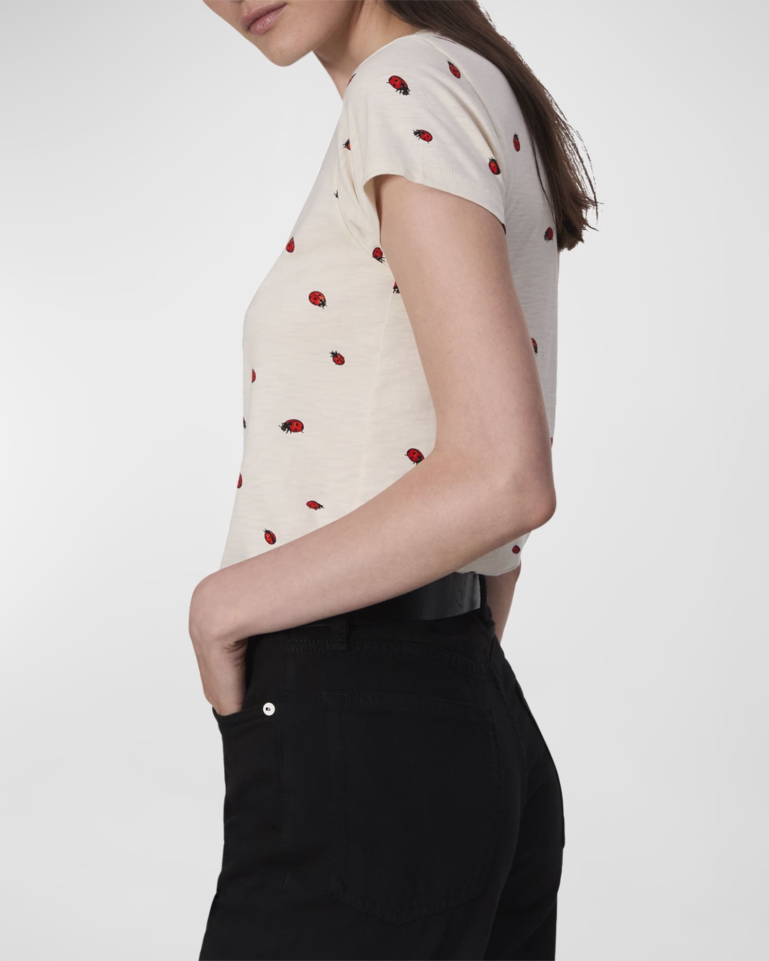 Rag & Bone Allover Ladybug Tee | Neiman Marcus