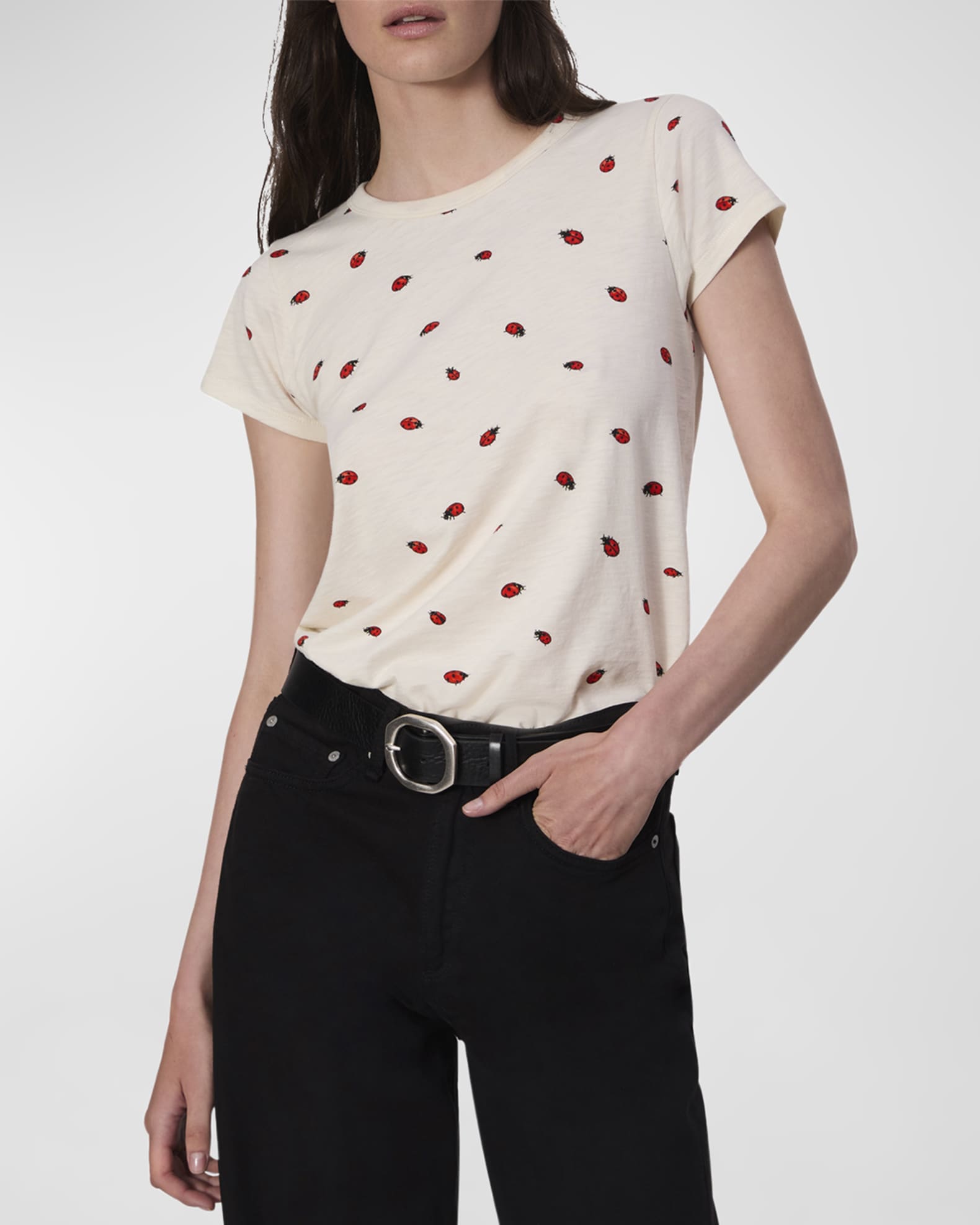 Rag & Bone Allover Ladybug Tee | Neiman Marcus
