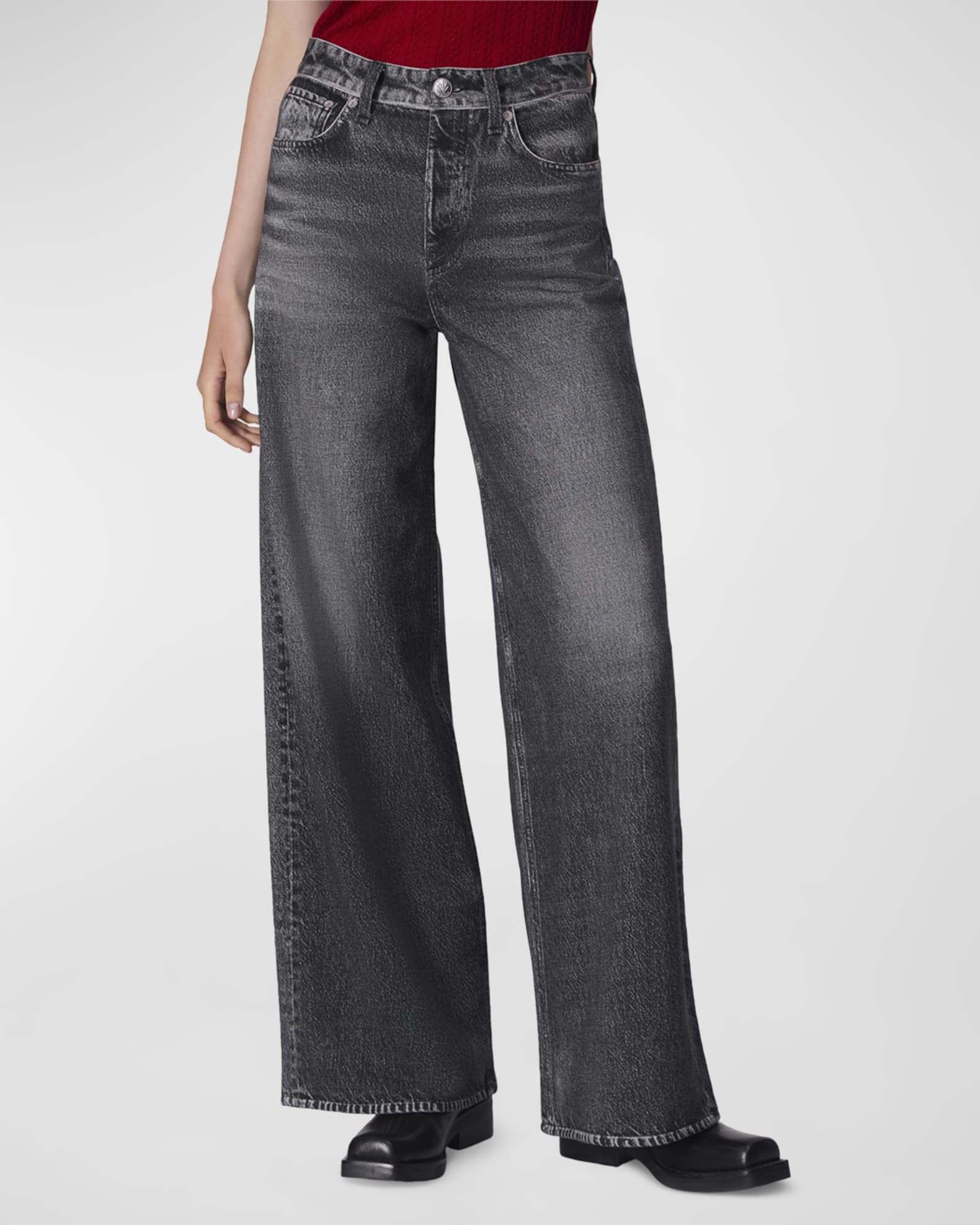 Rag & Bone Miramar Sofie Wide-Leg Pants | Neiman Marcus