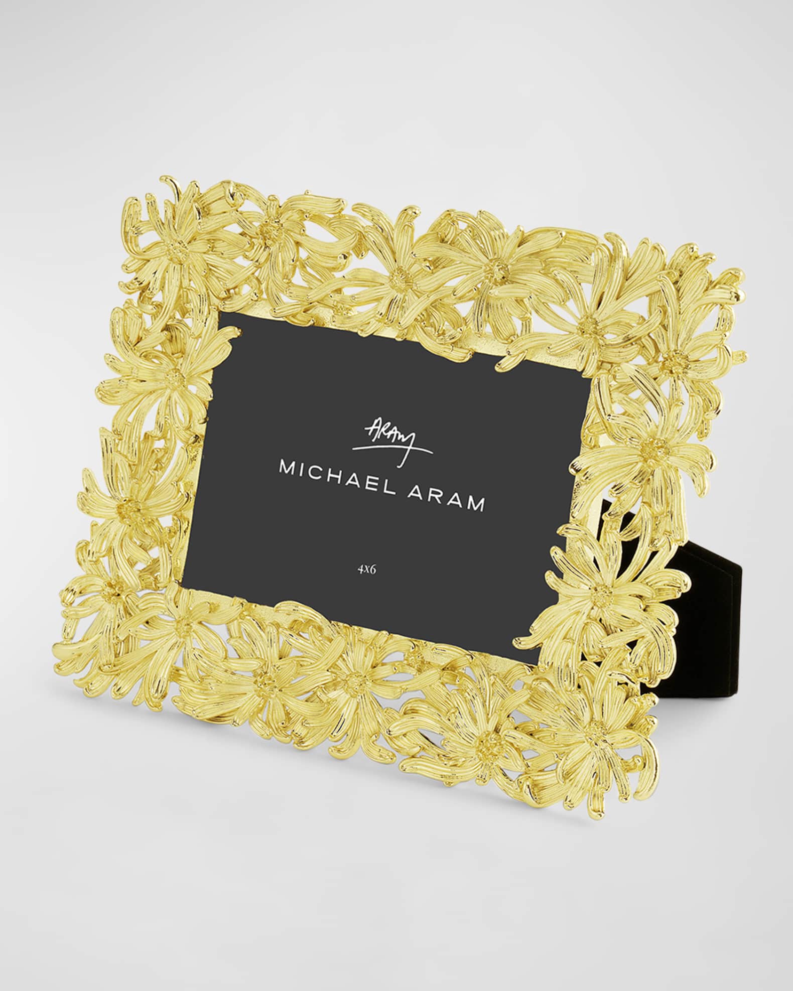 Michael Aram Dahlia Picture Frame, 4" x 6" | Neiman Marcus