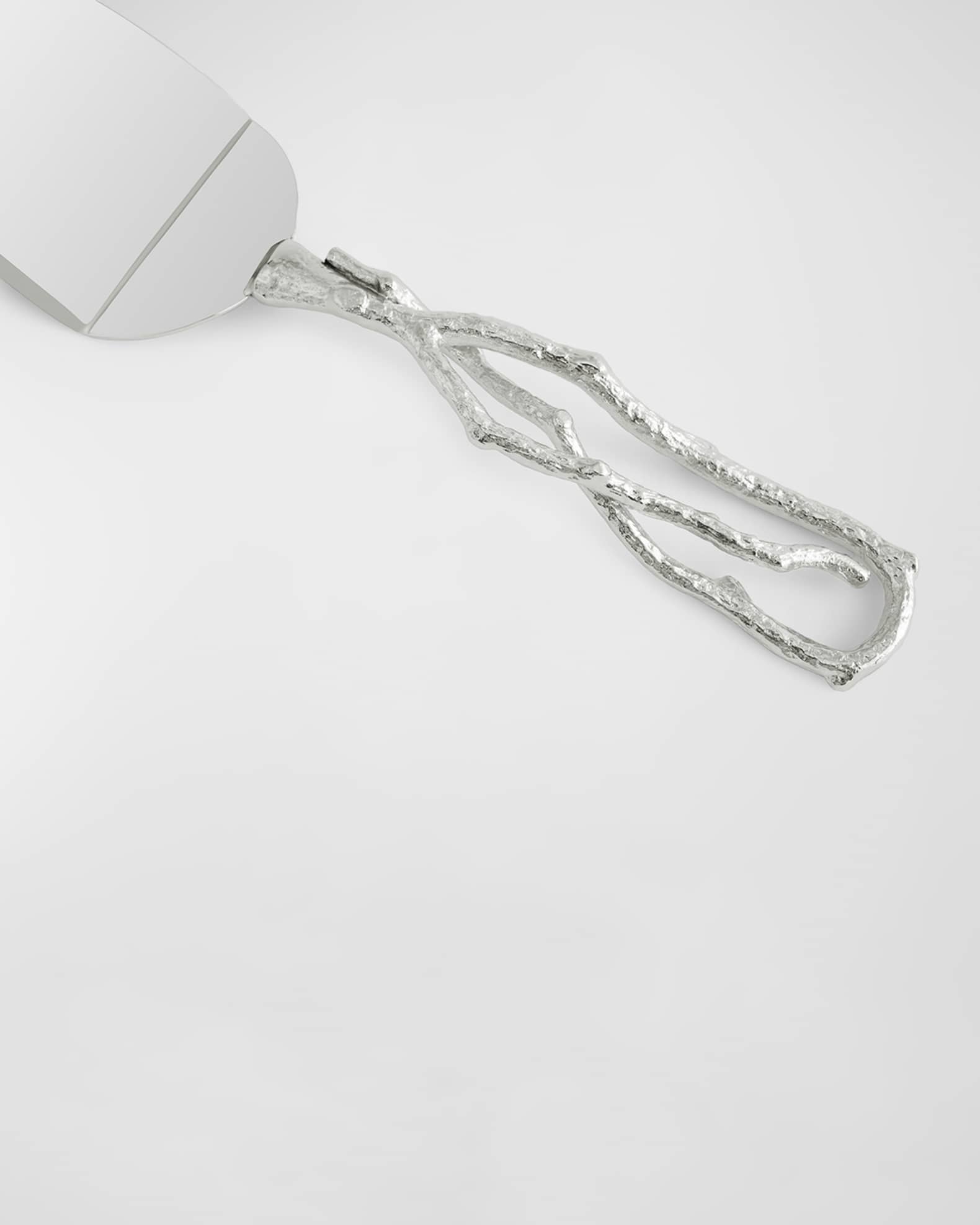 Michael Aram Pomegranate Silver & Gold Cake Knife | Neiman Marcus