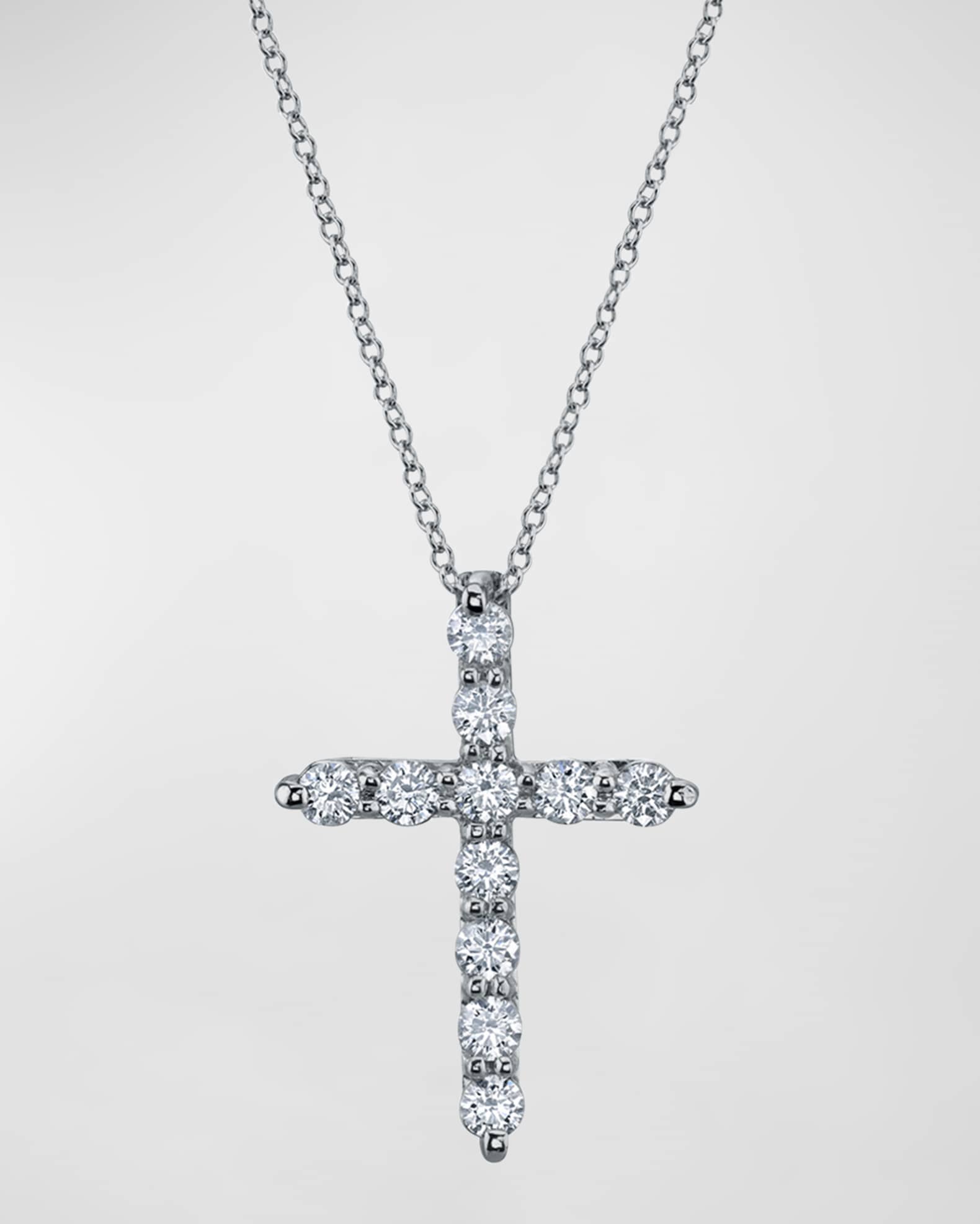 Neiman Marcus Diamonds 18K Gold 11-Stone Shared Prong Round Diamond ...