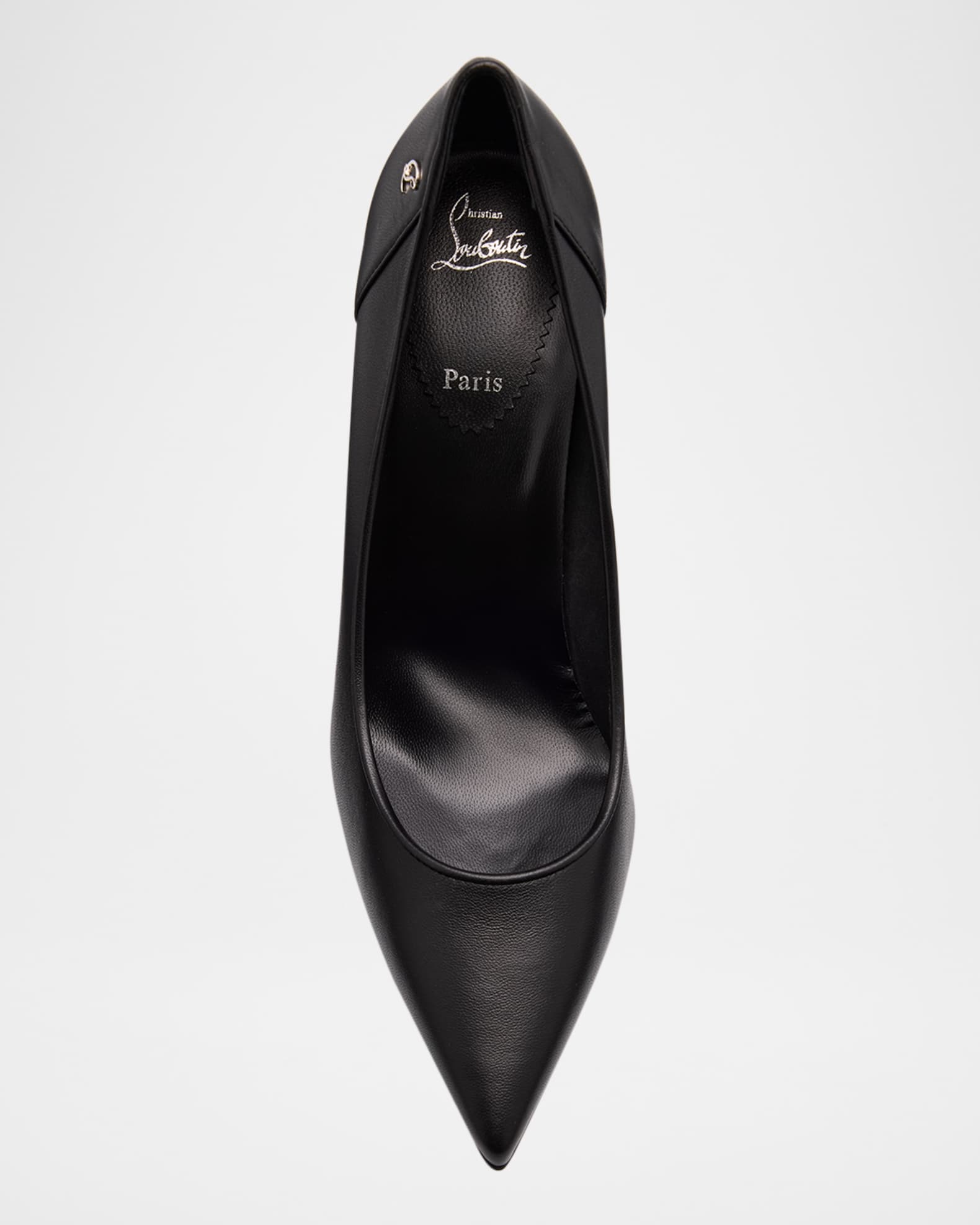 Sporty Kate Leather Red Sole Pumps | Neiman Marcus