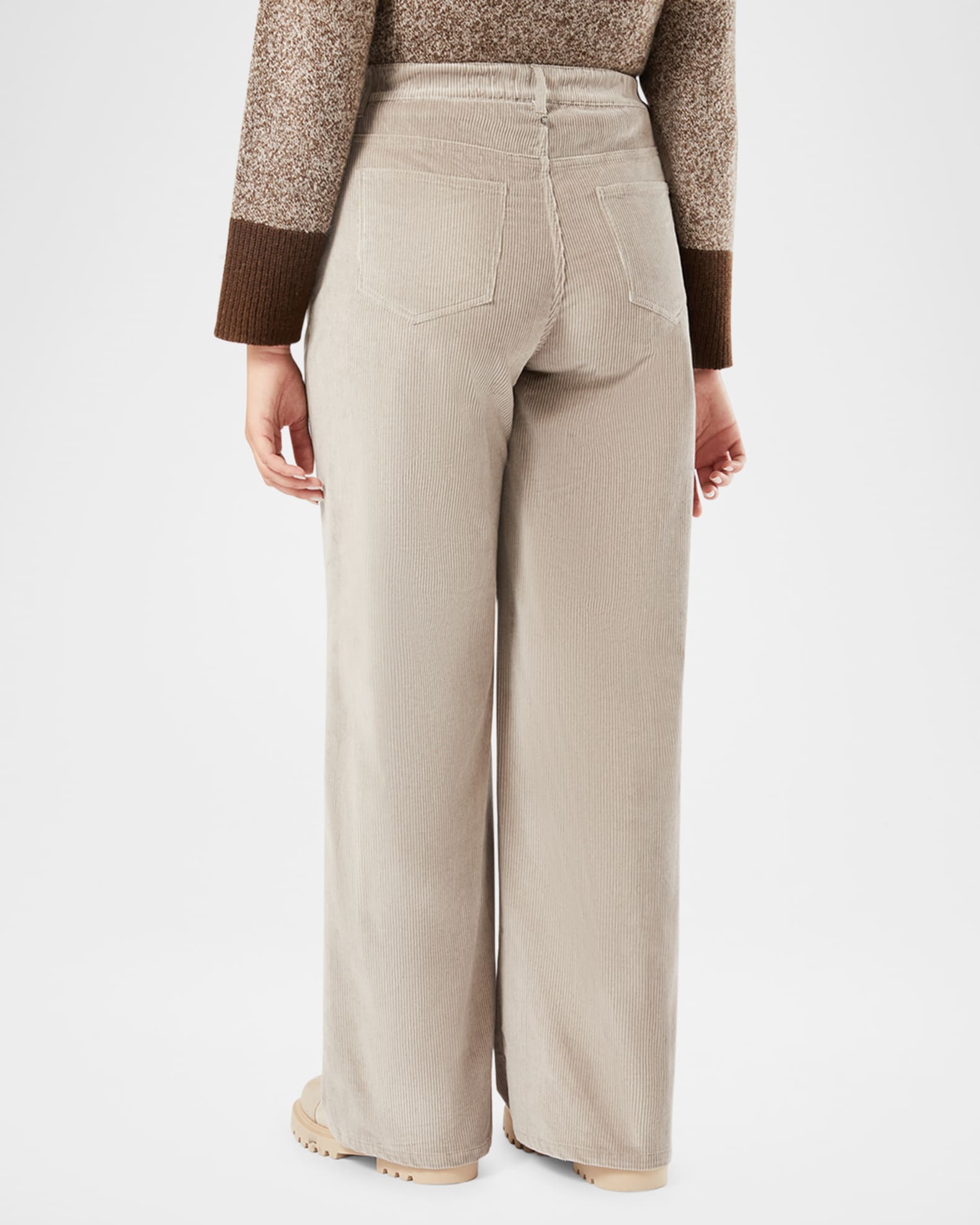 Marina Rinaldi Plus Size Oregon Straight-Leg Corduroy Pants | Neiman Marcus