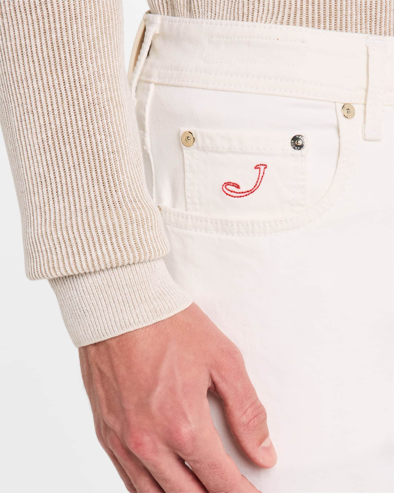 Jacob Cohen Men's Bard Limited Edition Slim-Fit Five-Pocket Pants ...