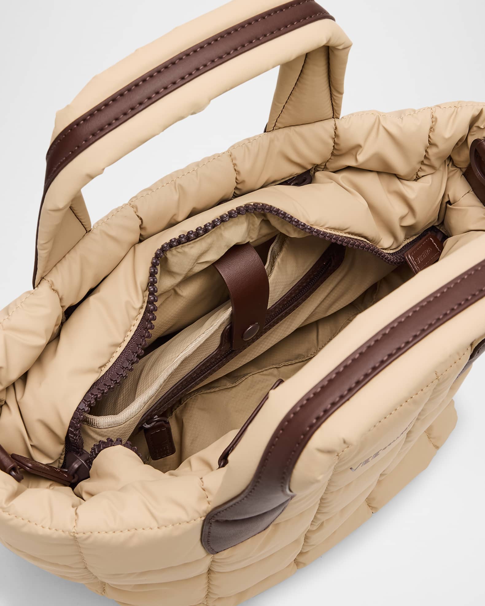 VeeCollective Porter Small Recycled Quilted Tote Bag | Neiman Marcus