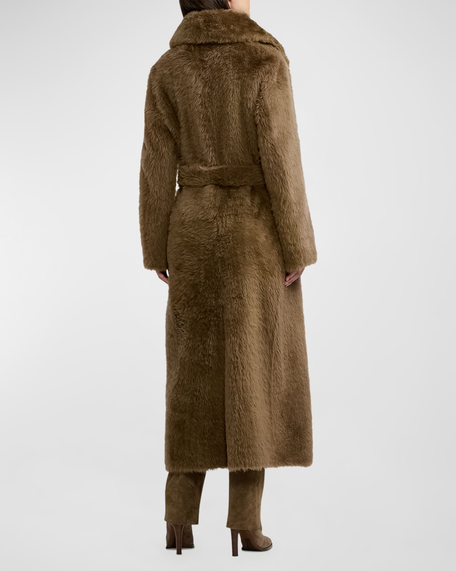 Ralph Lauren Collection Remi Merino Shearling Reversible Coat | Neiman ...