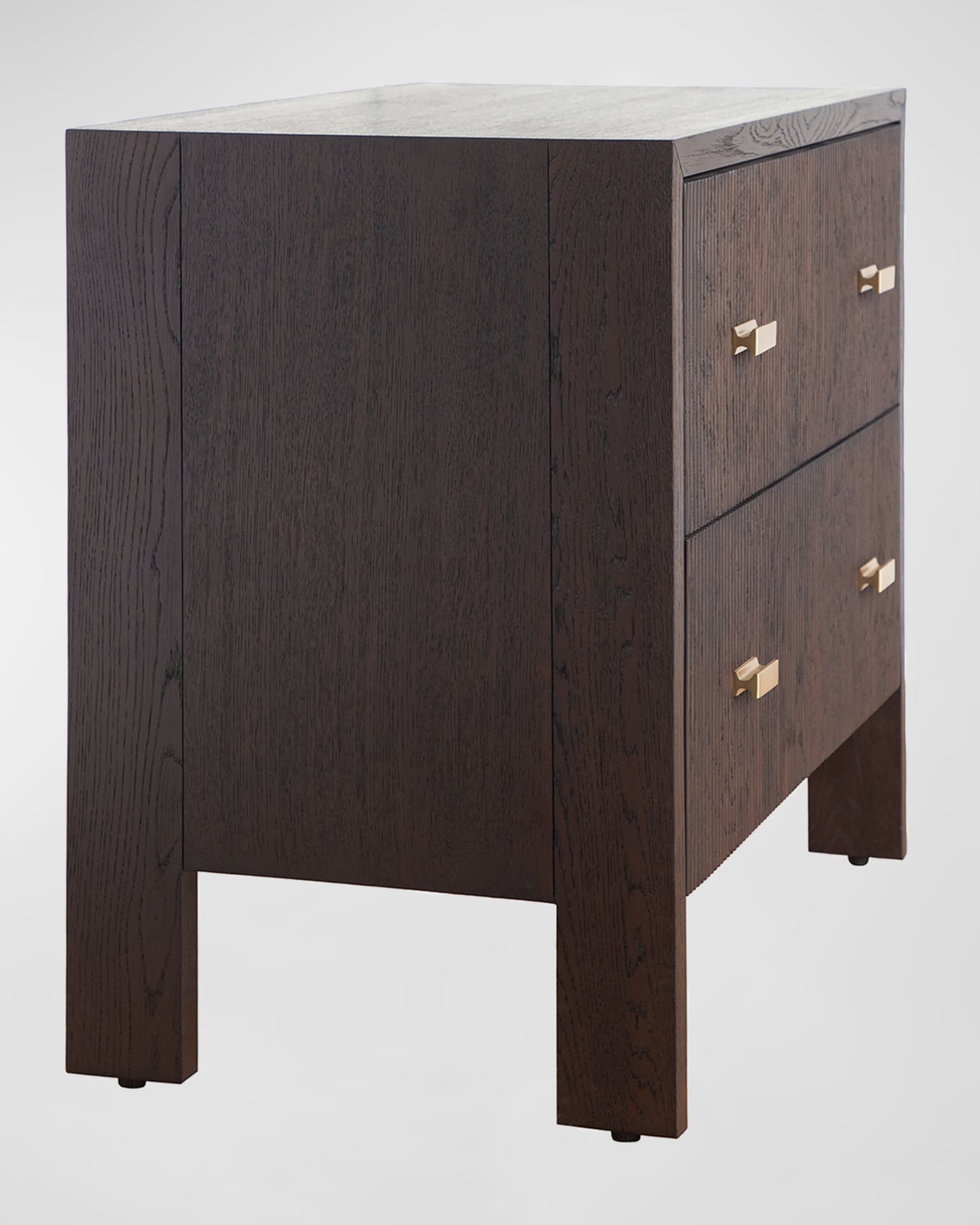 Worlds Away Andre 2-Drawer Side Table | Neiman Marcus