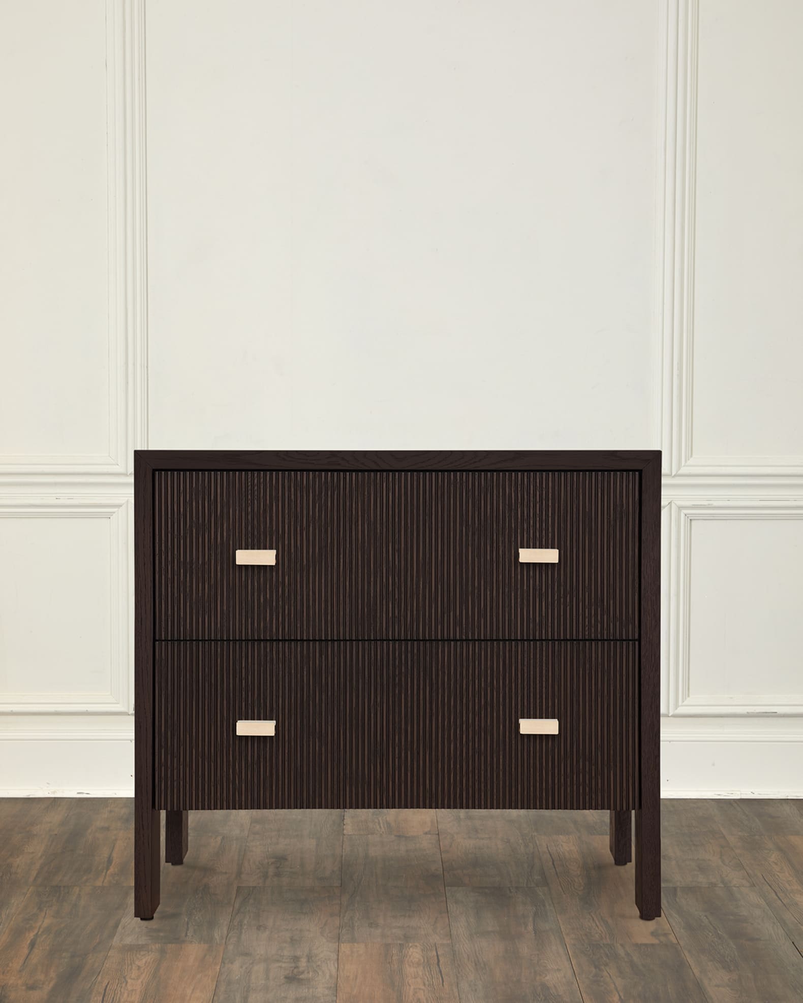 Worlds Away Andre 2-Drawer Side Table | Neiman Marcus