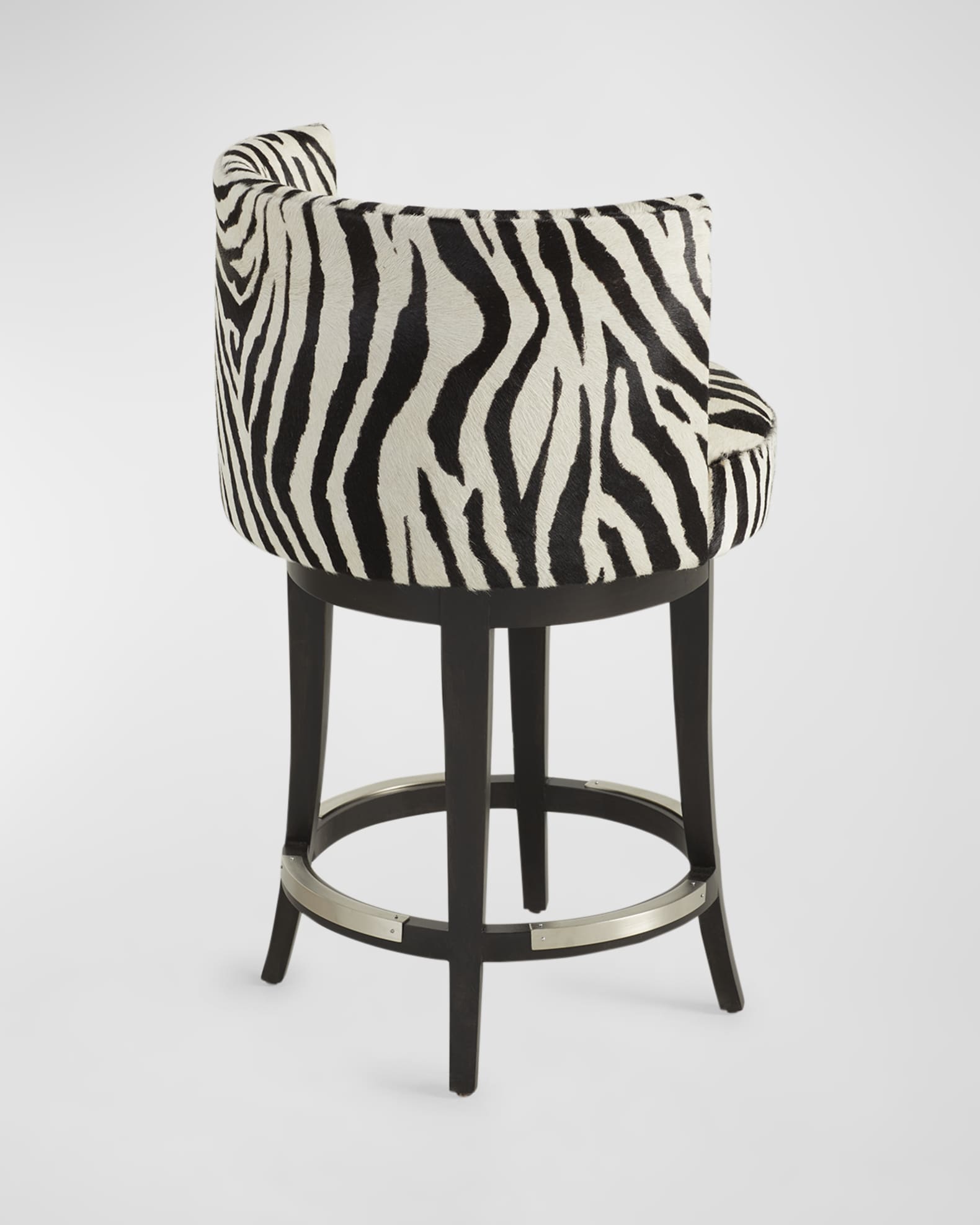 Massoud Aviana 24" Hair on Hide Counter Stool | Neiman Marcus