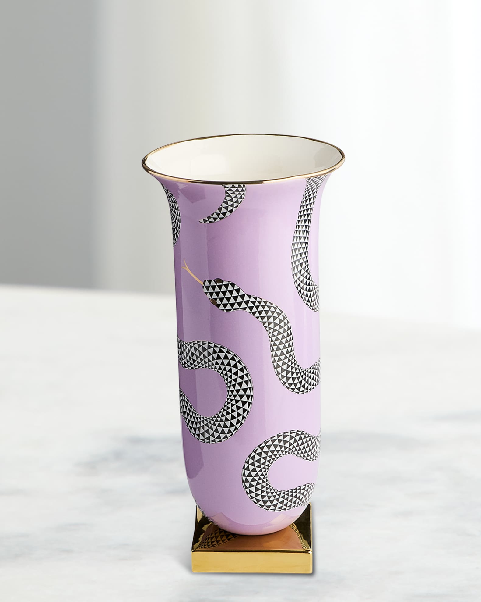 Jonathan Adler Eden Flared 15"Tall Vase | Neiman Marcus