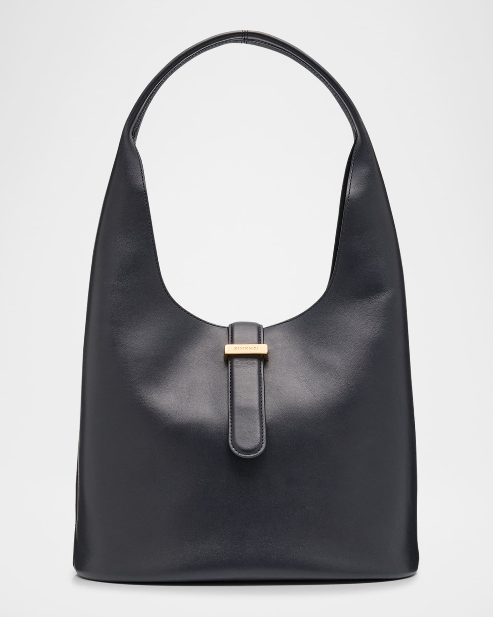 SIMKHAI Khai Leather Hobo Bag | Neiman Marcus SIMKHAI Khai Leather Hobo Bag | Neiman Marcus