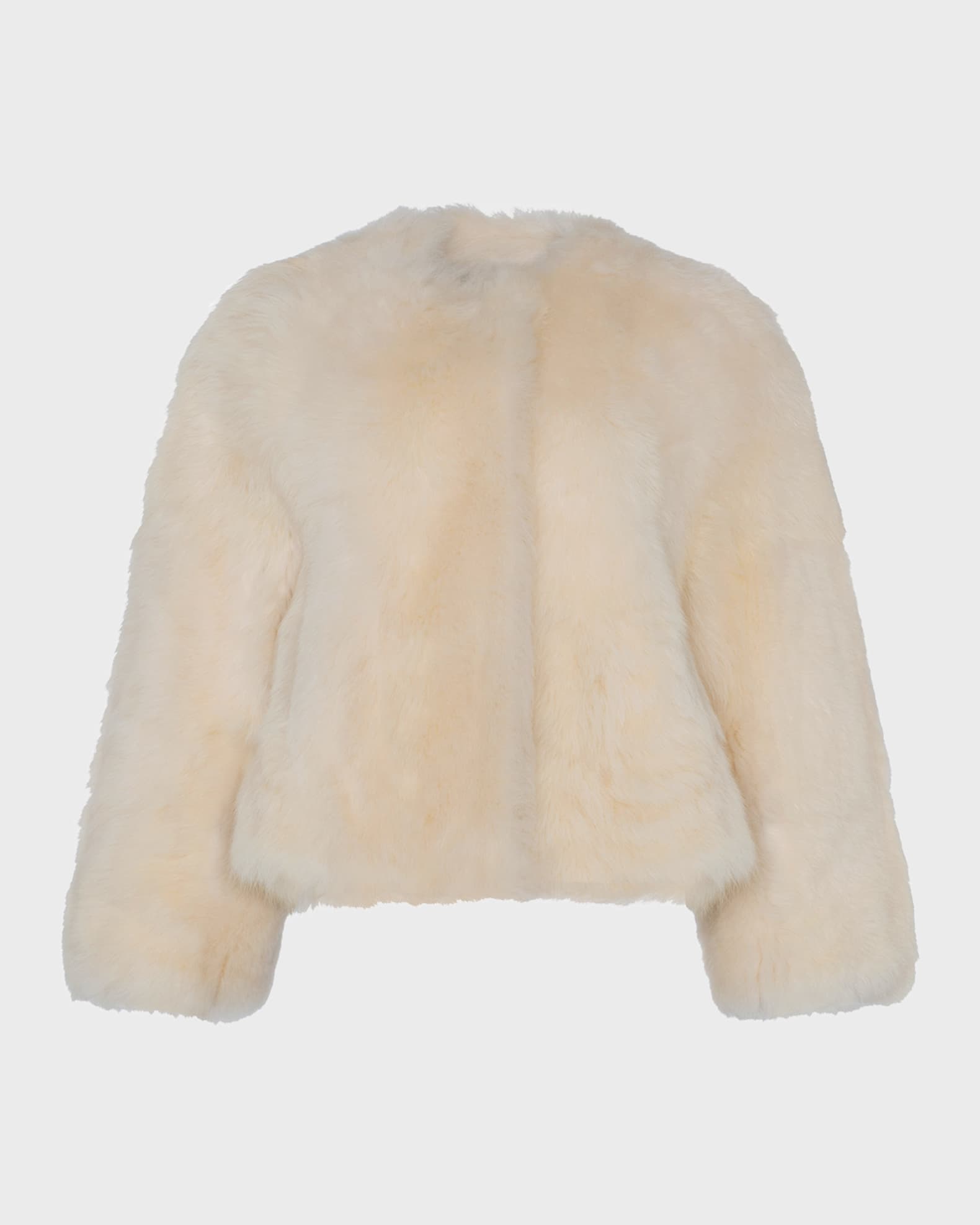 Gorski Reversible Toscana Shearling Lamb Collarless Jacket | Neiman Marcus