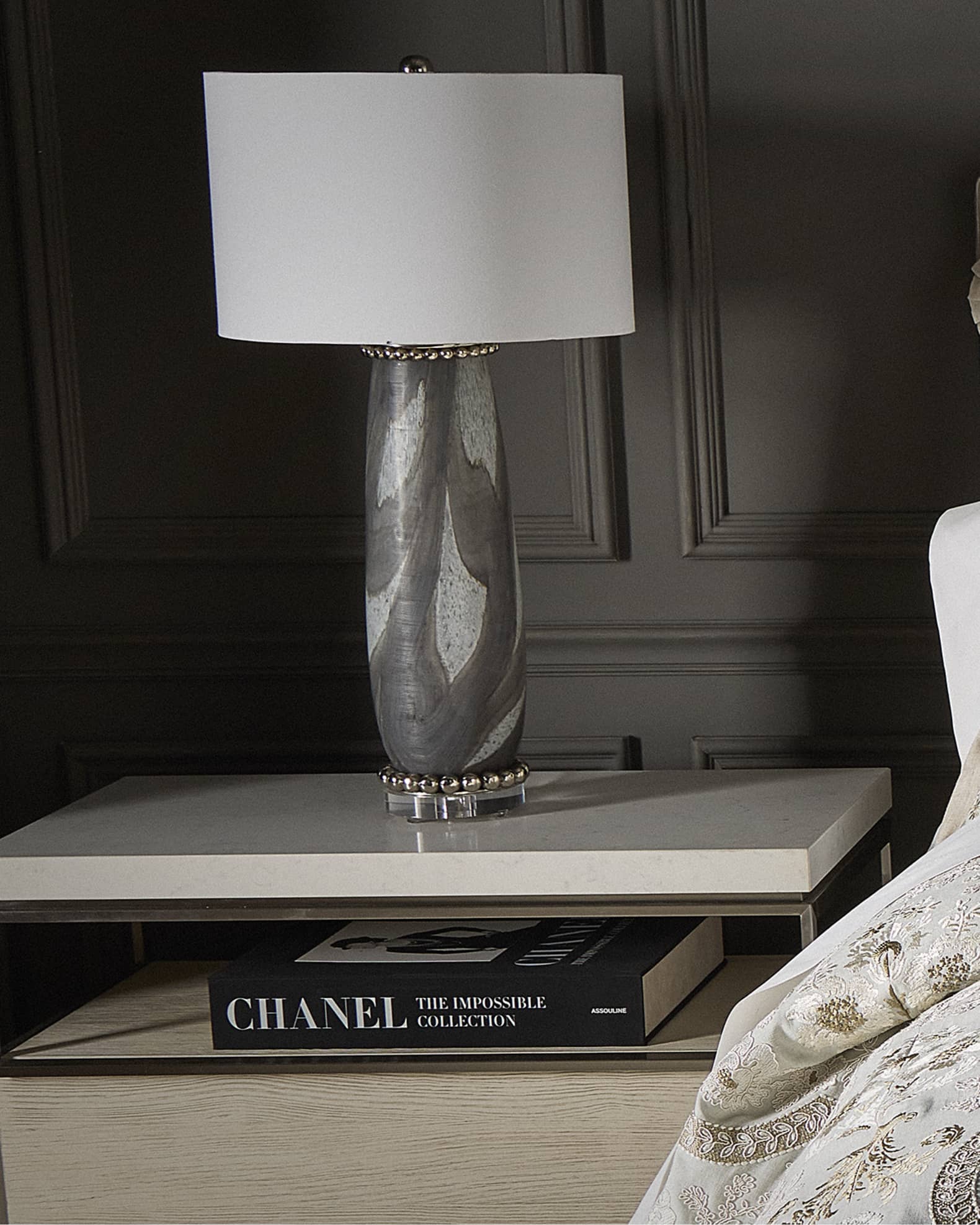 John-Richard Collection Escuro 33" Table Lamp | Neiman Marcus