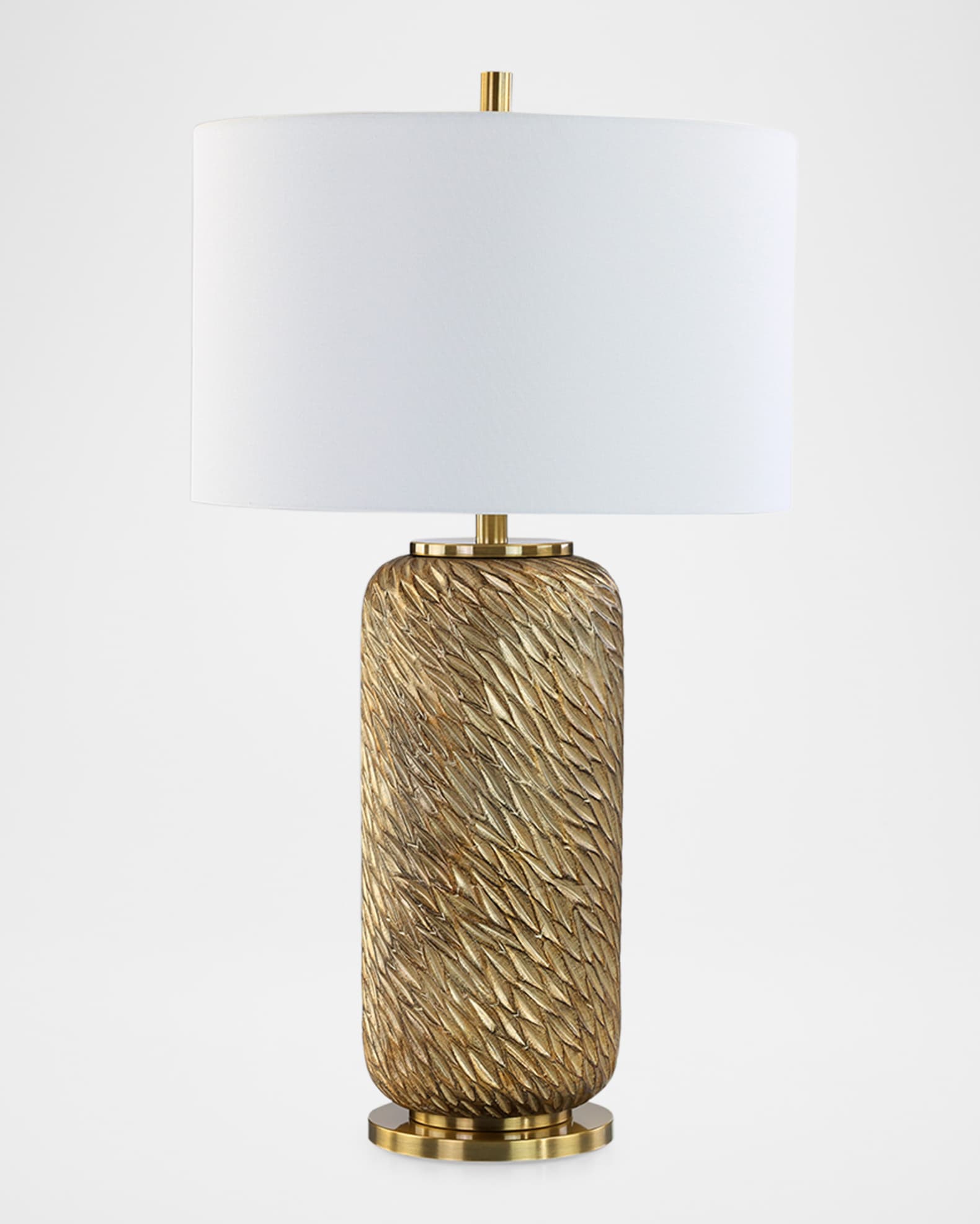 John-Richard Collection Brushstroke 32" Large Table Lamp | Neiman Marcus
