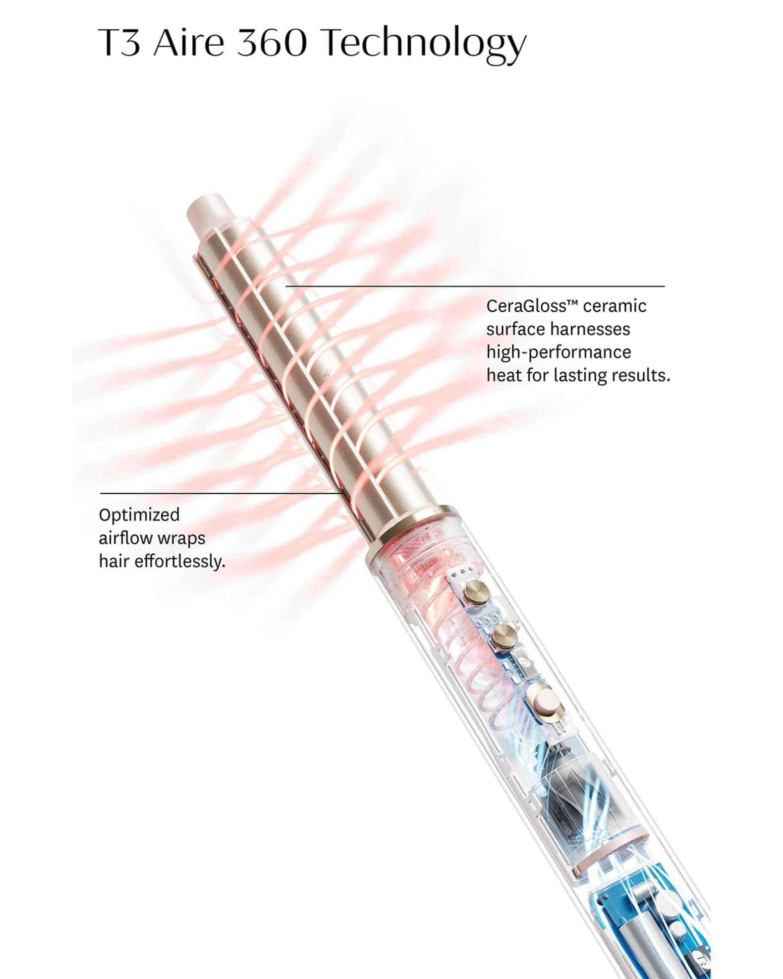 T3 T3 Aire 360 Ceramic Air Styler Blowout Kit | Neiman Marcus