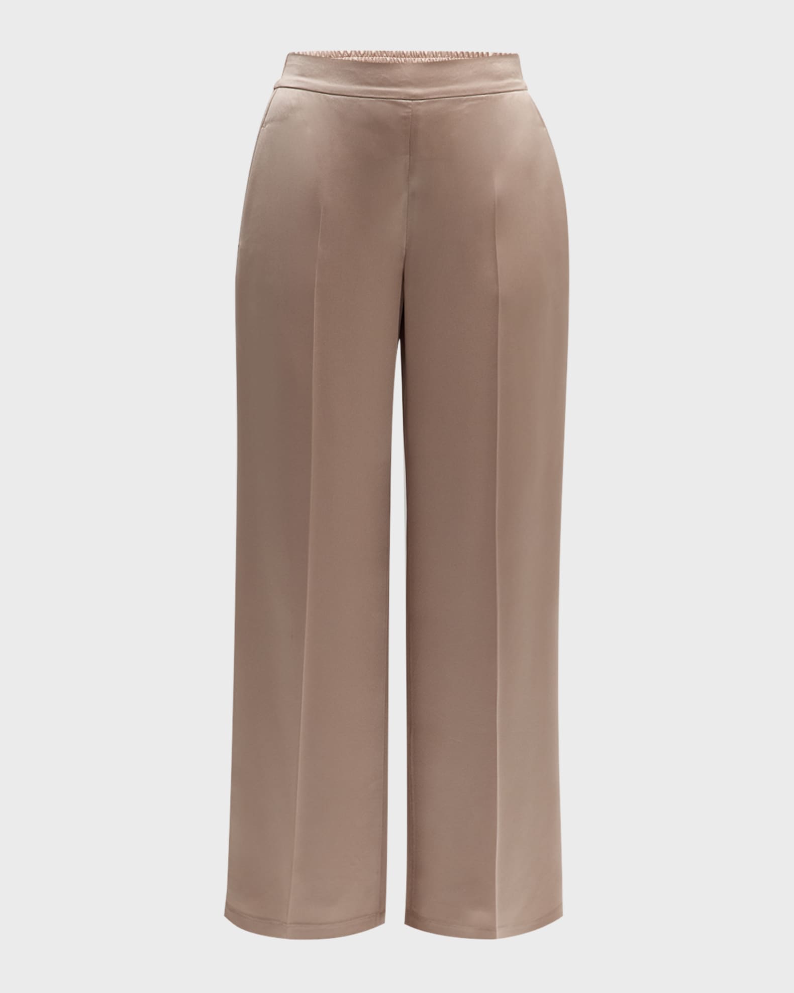 Elie Tahari The Ashlynn Mid-Rise Straight-Leg Pants | Neiman Marcus