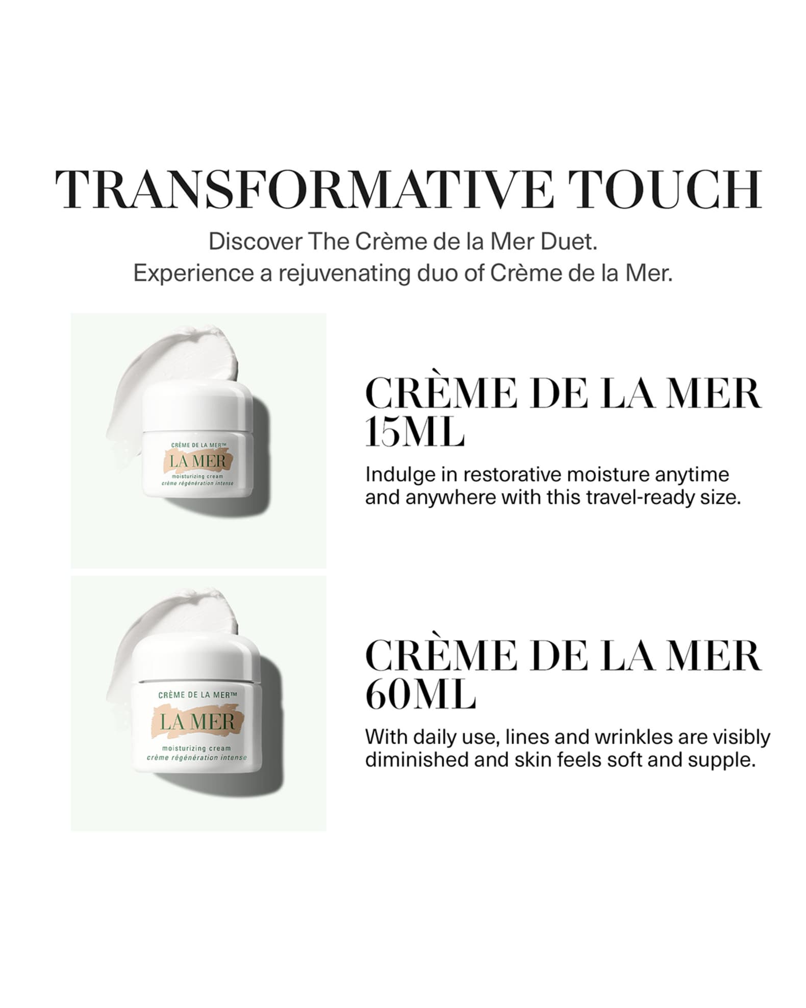 La Mer Limited Edition The Creme de la Mer Duet Set | Neiman Marcus