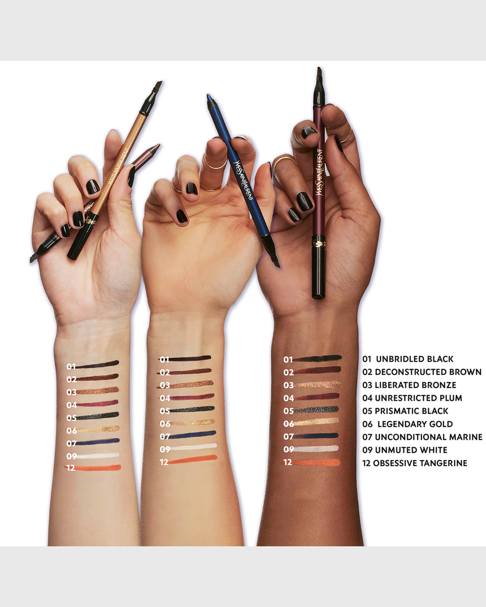 Yves Saint Laurent Beaute Lines Liberated Dual-Ended Waterproof ...