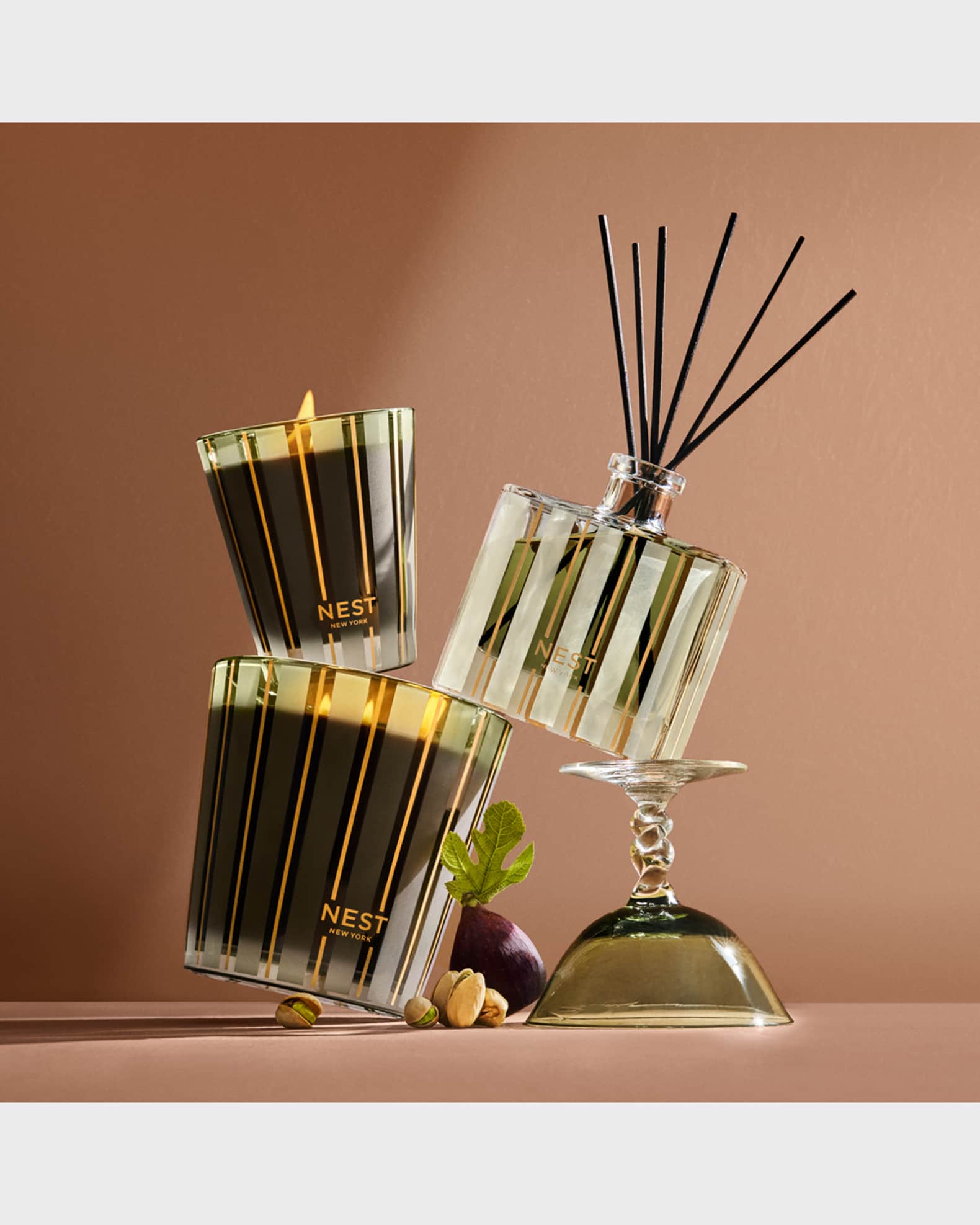 NEST New York Pistachio and Wild Fig Reed Diffuser, 5.9 oz. | Neiman Marcus
