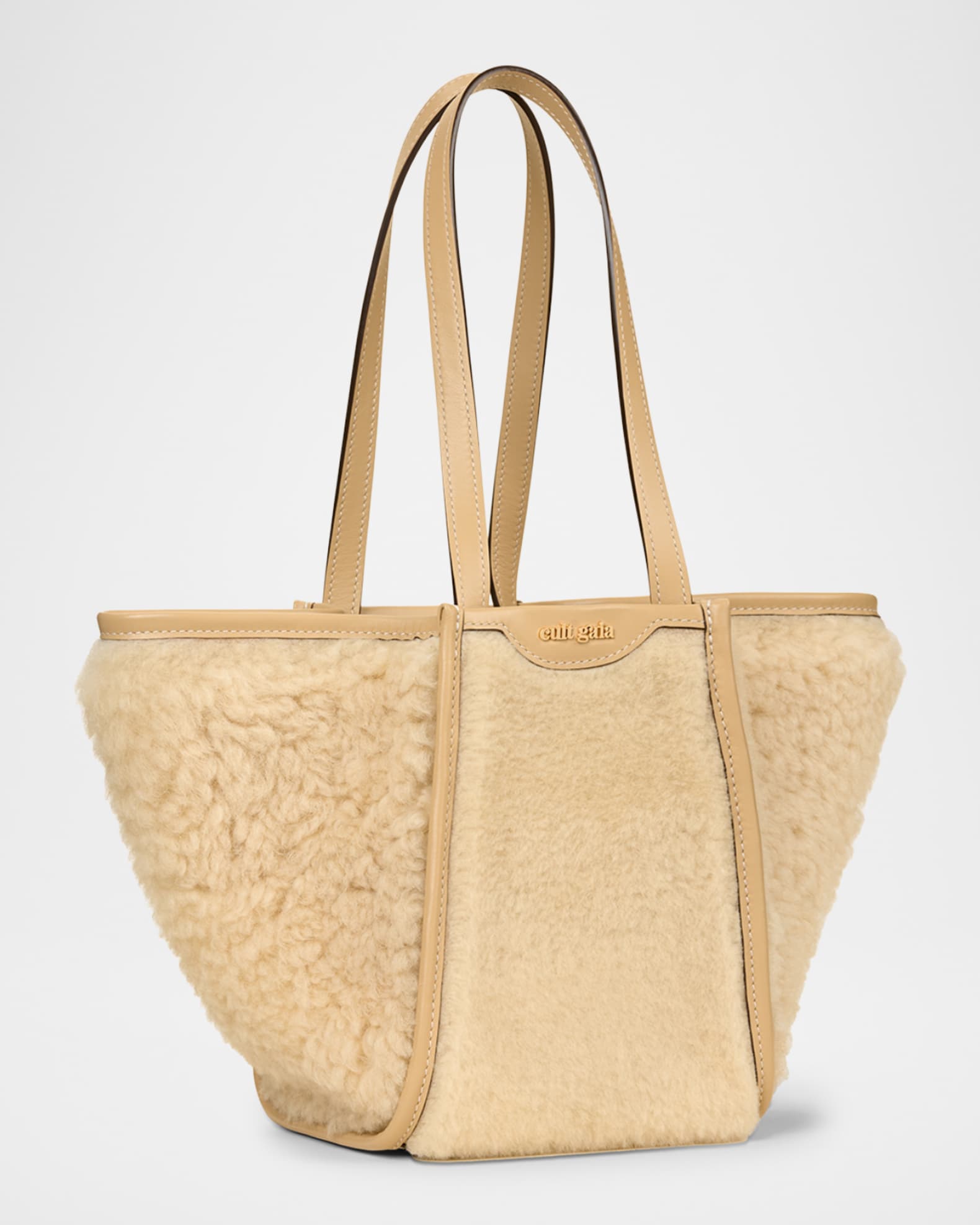 Cult Gaia Sadie Small Faux Fur Tote Bag | Neiman Marcus