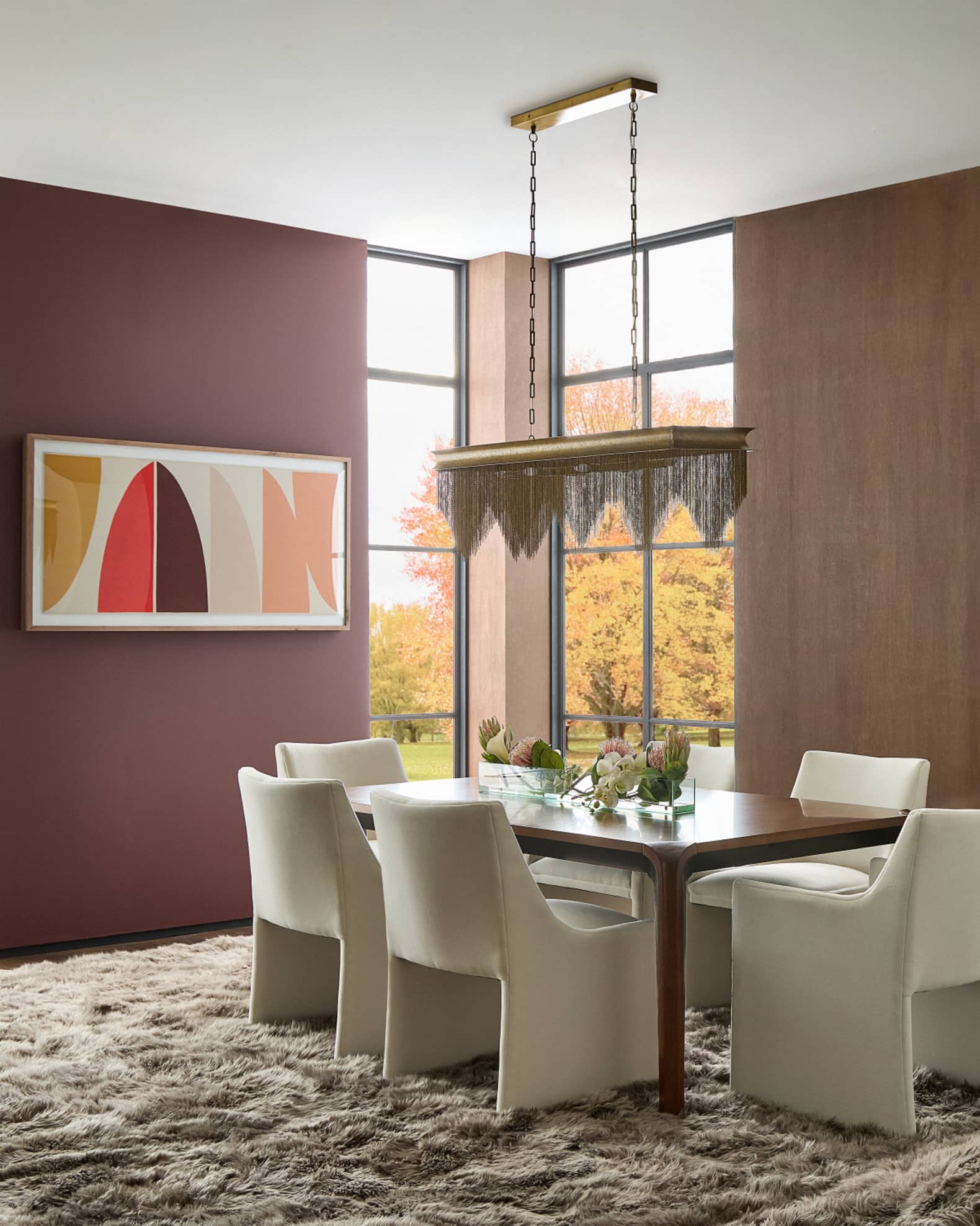 Massoud Everly Dining Arm Chair | Neiman Marcus