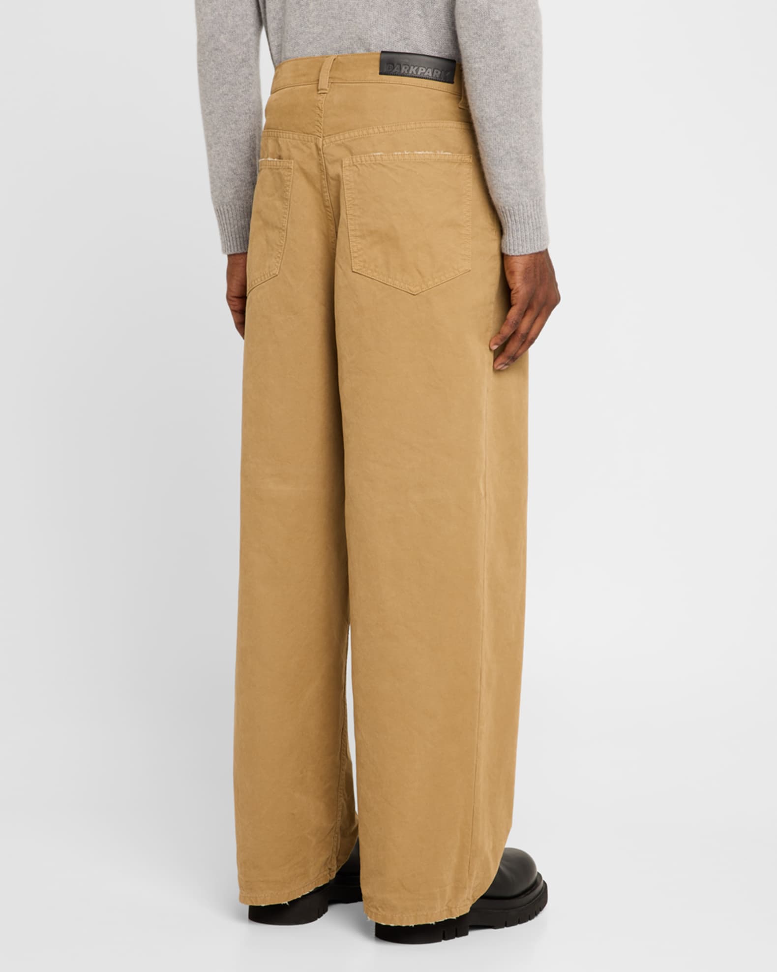DARKPARK Men's Ray Canvas Oversized Pants | Neiman Marcus
