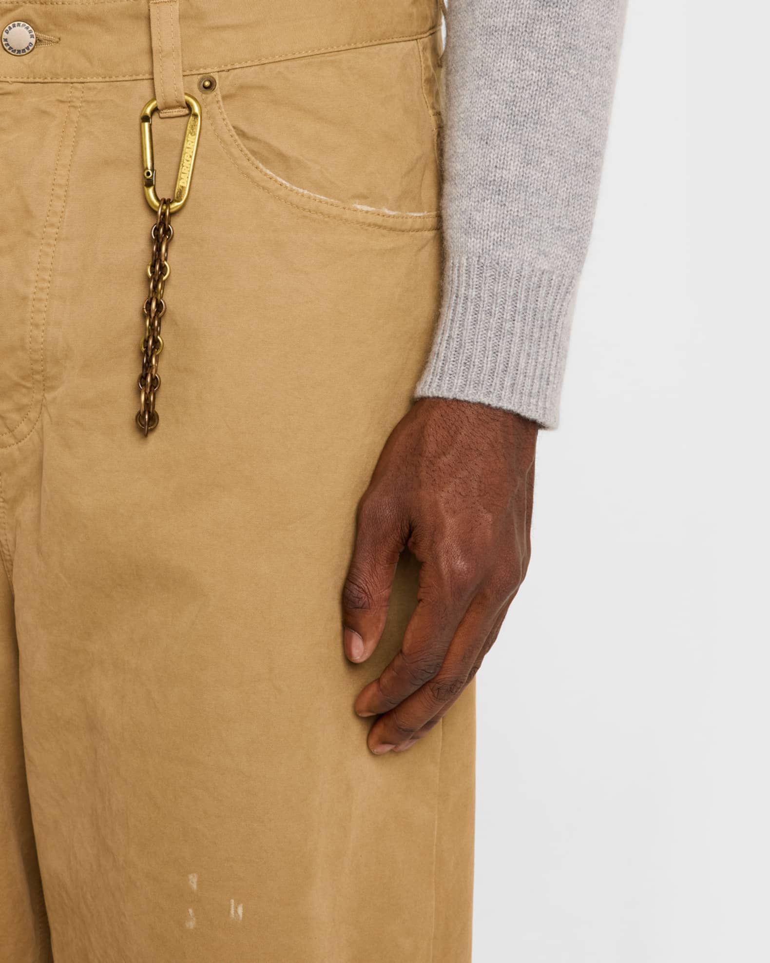 DARKPARK Men's Ray Canvas Oversized Pants | Neiman Marcus
