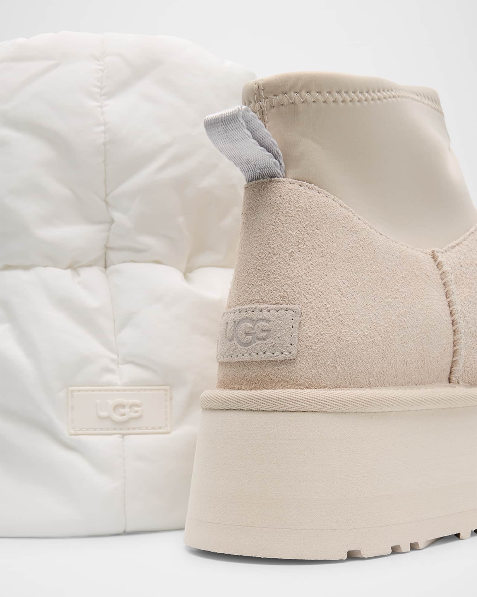 UGG Classic Mini Dipper Puffer Classic Boots | Neiman Marcus