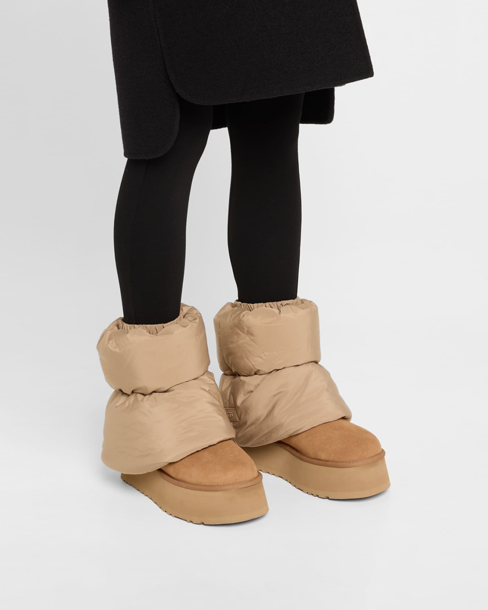 UGG Classic Mini Dipper Puffer Classic Boots | Neiman Marcus