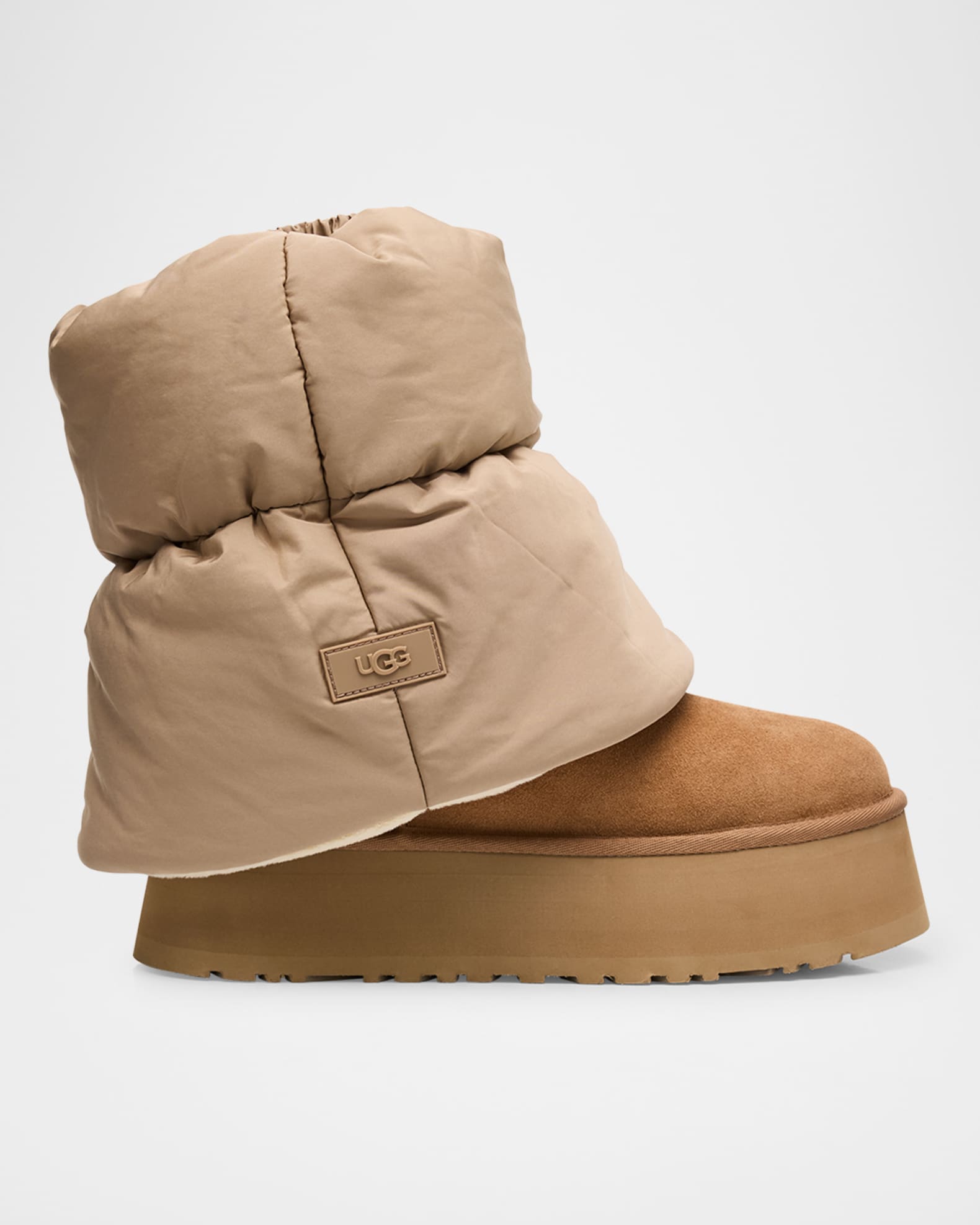 UGG Classic Mini Dipper Puffer Classic Boots | Neiman Marcus