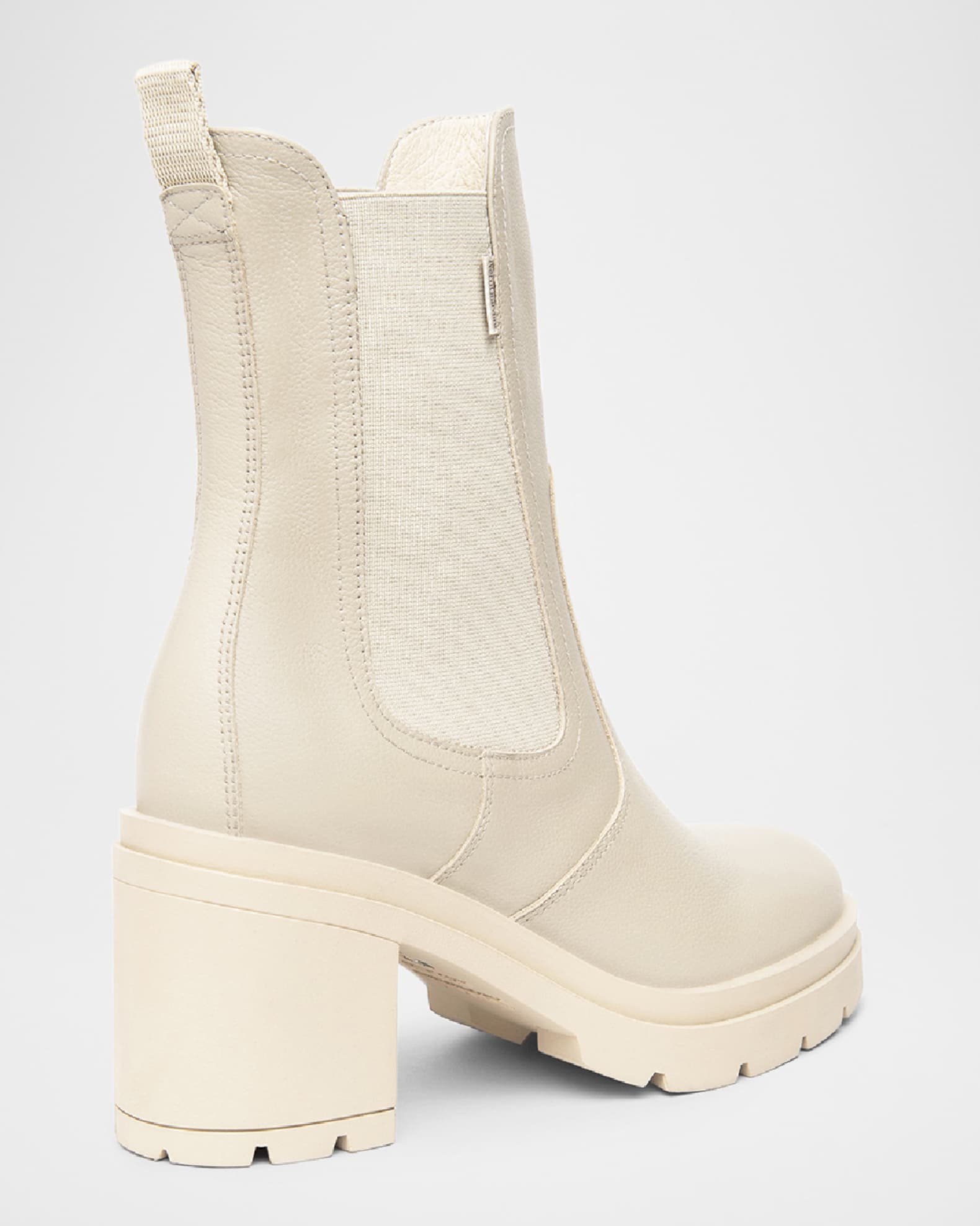 NeroGiardini Leather Heeled Chelsea Booties | Neiman Marcus