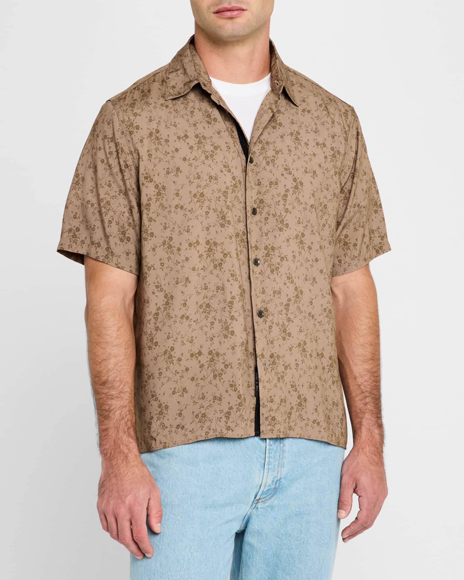 Rag & Bone Men's Dalton Printed Sport Shirt | Neiman Marcus